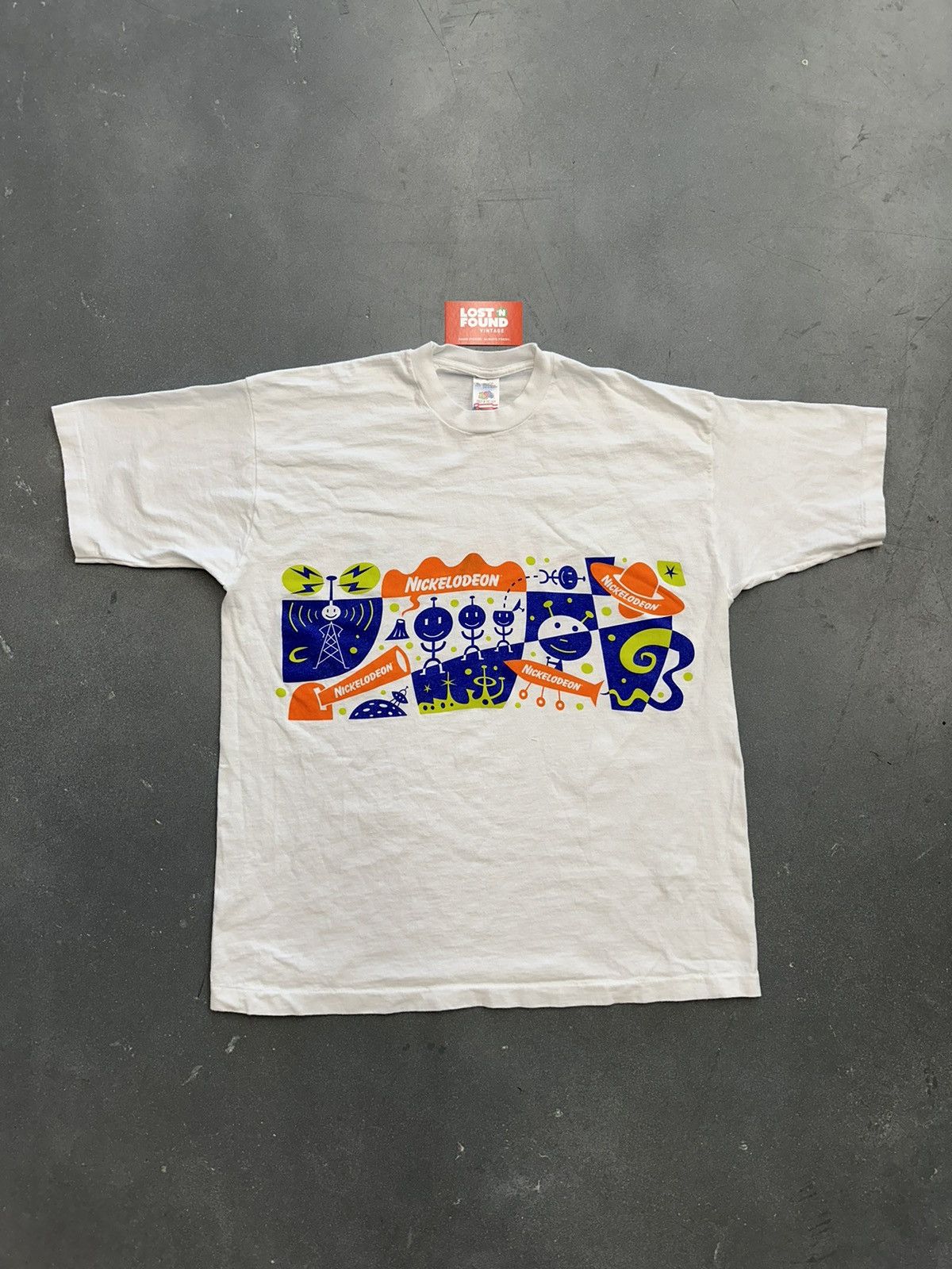 Nickelodeon × Vintage ‘90s Vintage Nickelodeon Logo Promo Wrap Around ...