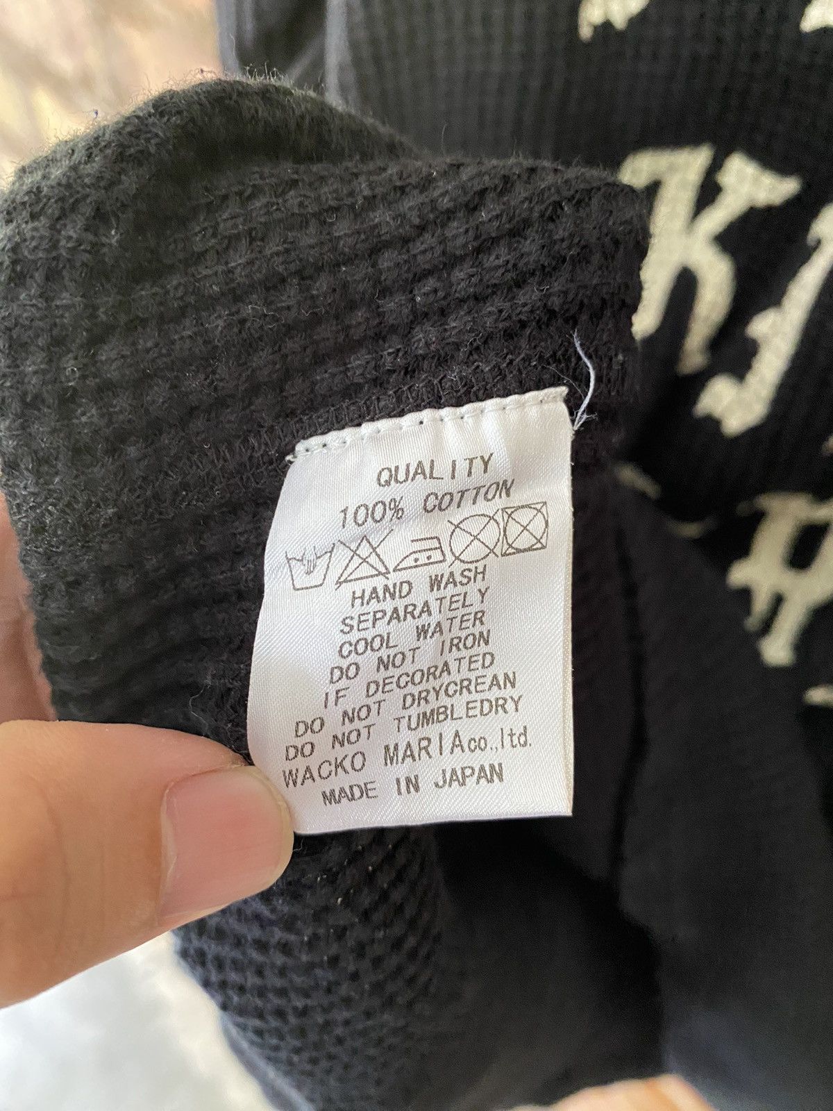 Guilty Parties × Wacko Maria 2000s Wafer thermal back poem logo pablo ...