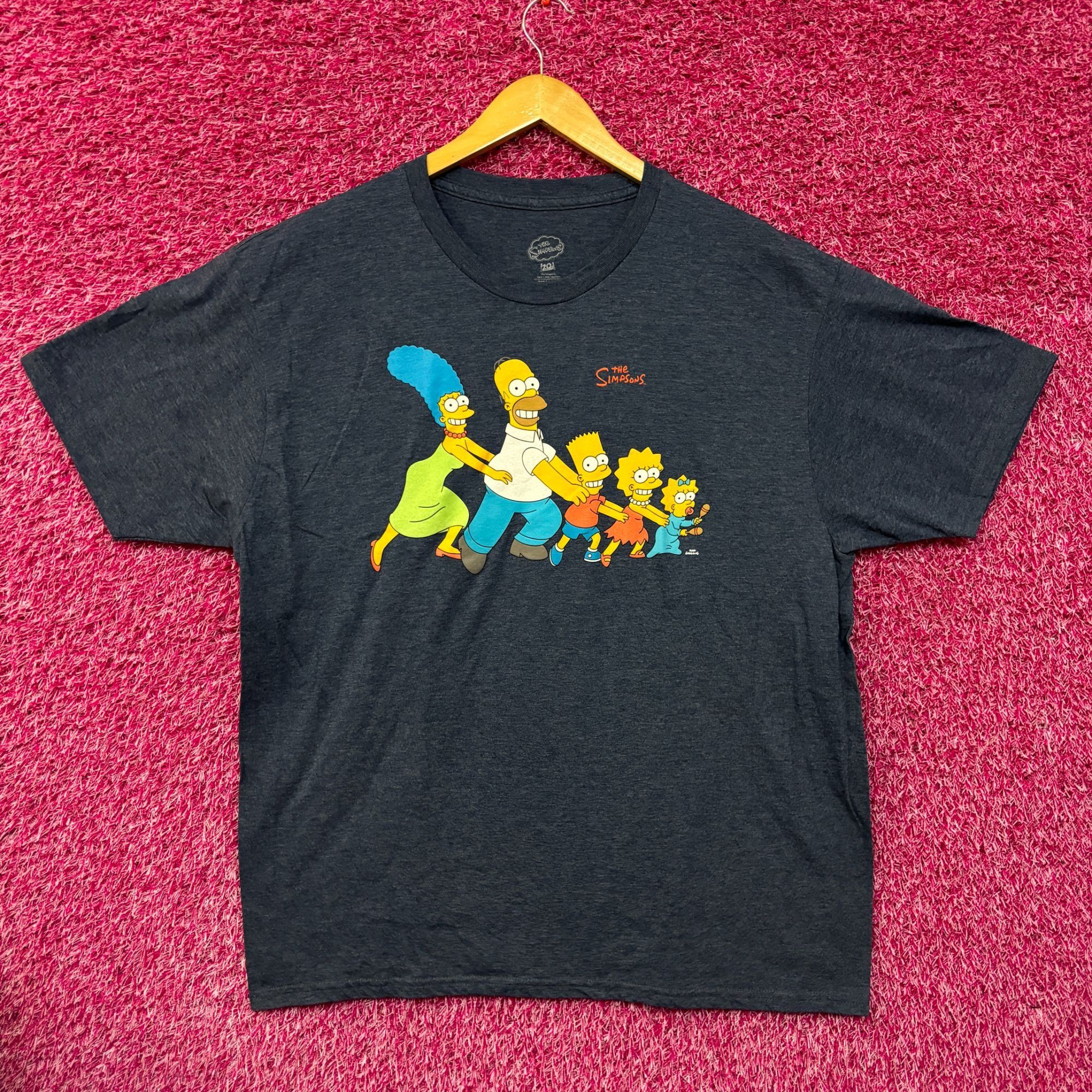 The Simpsons The Simpsons Conga Line Animation Tshirt size XL | Grailed