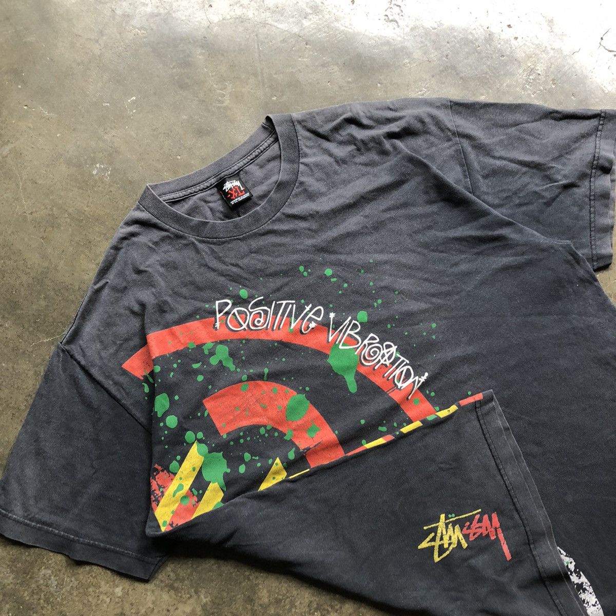 Streetwear × Stussy × Vintage Vintage Stussy Lion Rasta Jamaica Rare 🍒 ...