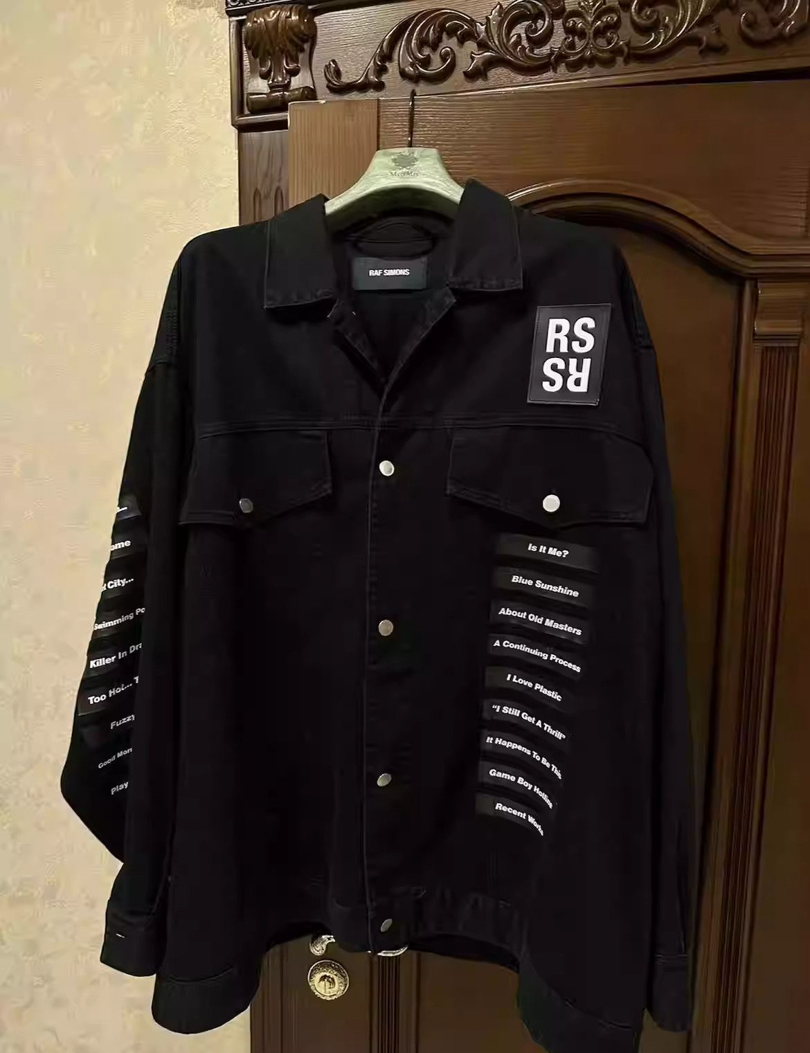 Raf Simons Raf Simons Archive 18SS Silhouette OS Floral | Grailed