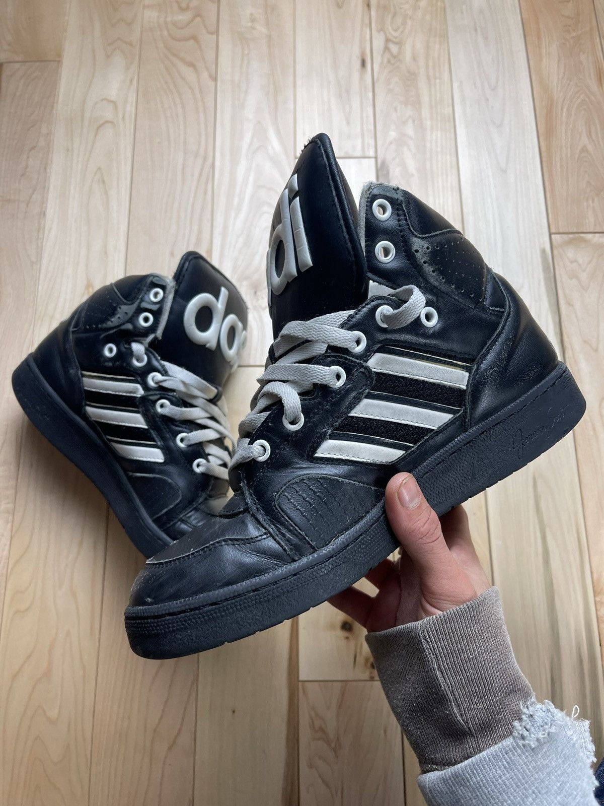 Adidas × Jeremy Scott SS2012 Jeremy Scott x Adidas Instinct High Top ...