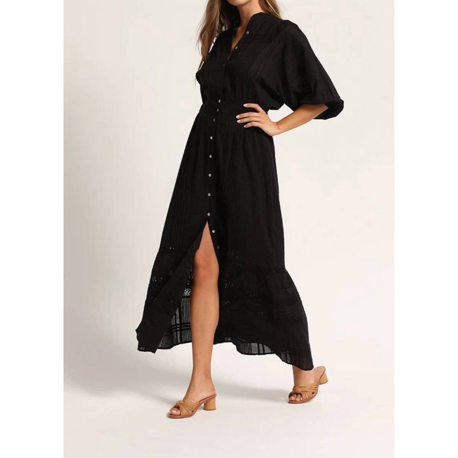 Cleobella Bijou Midi Dress In Black | Grailed