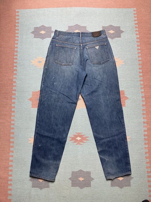 Vintage VTG y2k guess baggy jeans pascal loose skater fade 34x33 | Grailed