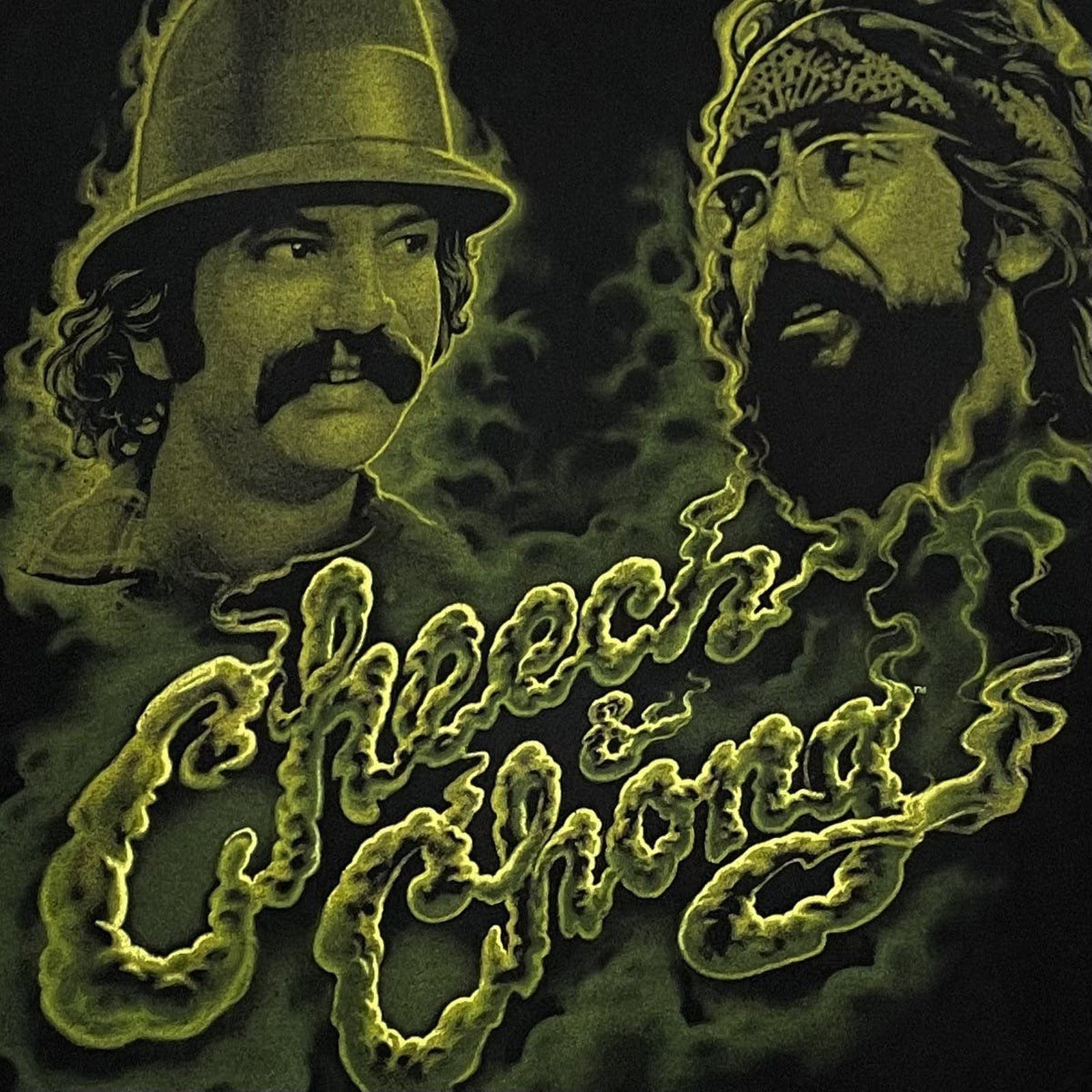 Vintage 💧LIQUID BLUE Cheech and Chong T | Grailed