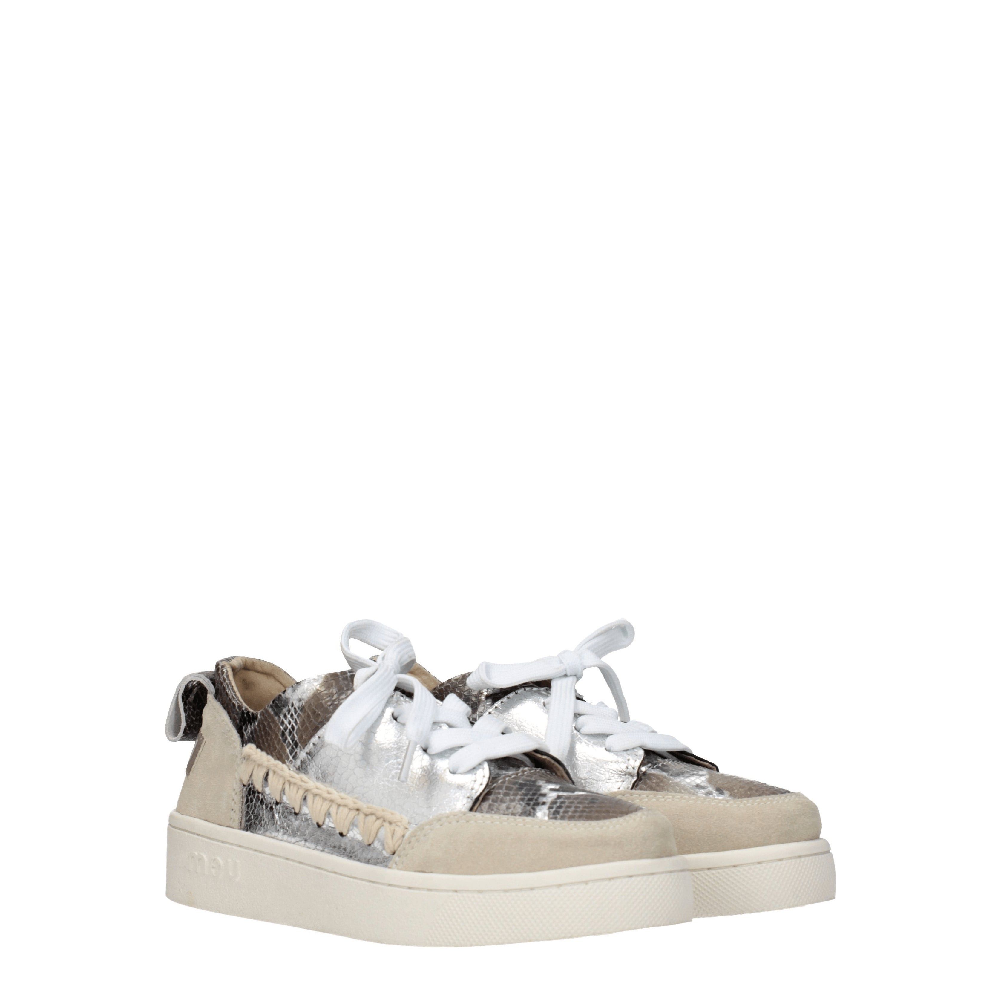 Mou Sneakers in Leather | Grailed