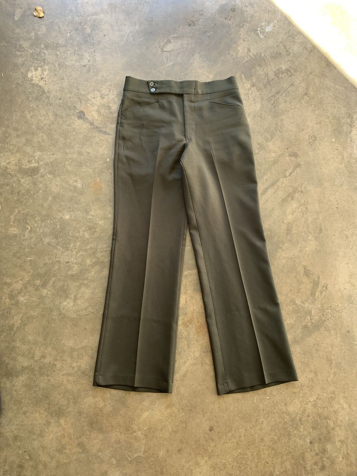 Sears × Vintage Sears sportswear flared pants wide leg pants 1970s ...