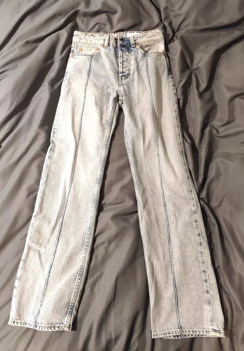 Our Legacy Our Legacy Light Blue Straight Leg Denim- DMC | Grailed