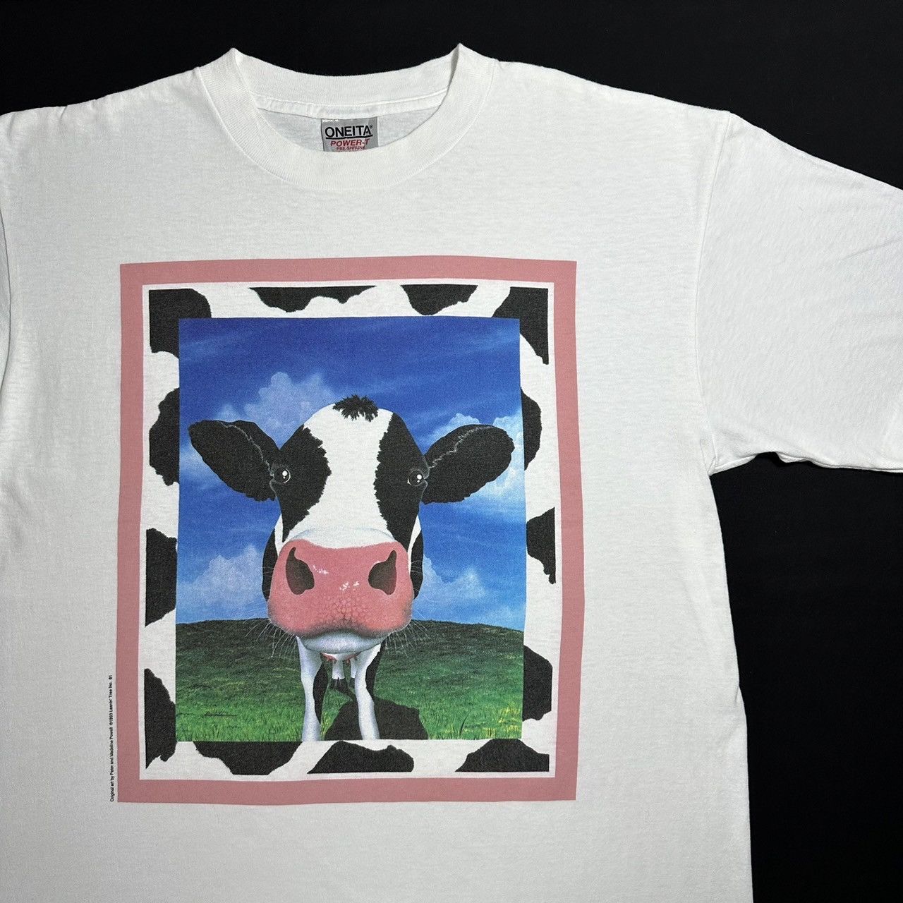 Vintage Vintage 1993 Cow Artwork 🐄 by Peter and Madeline Powell | Grailed