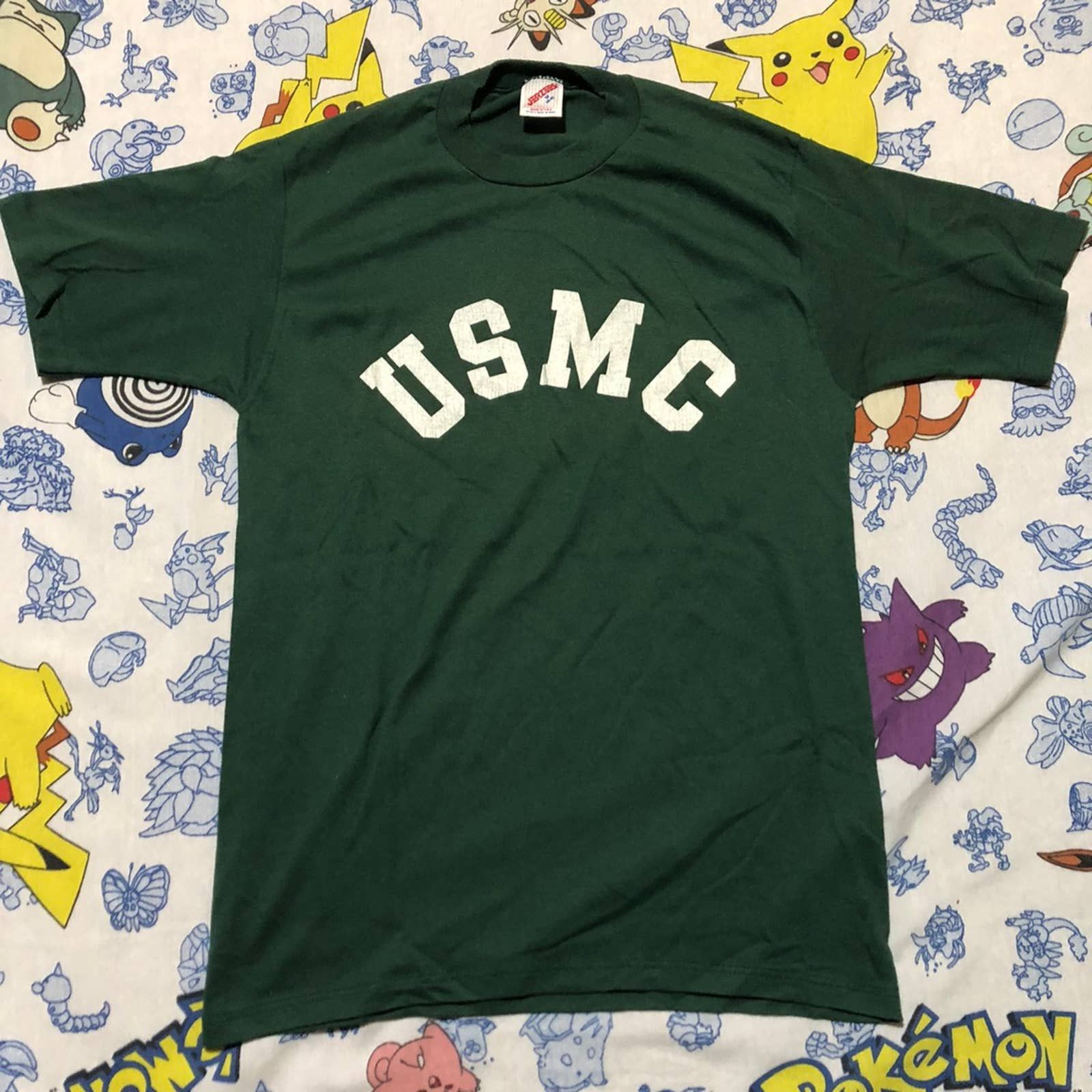 Vintage Vintage 80s USMC School Jerzees Shirt | Grailed