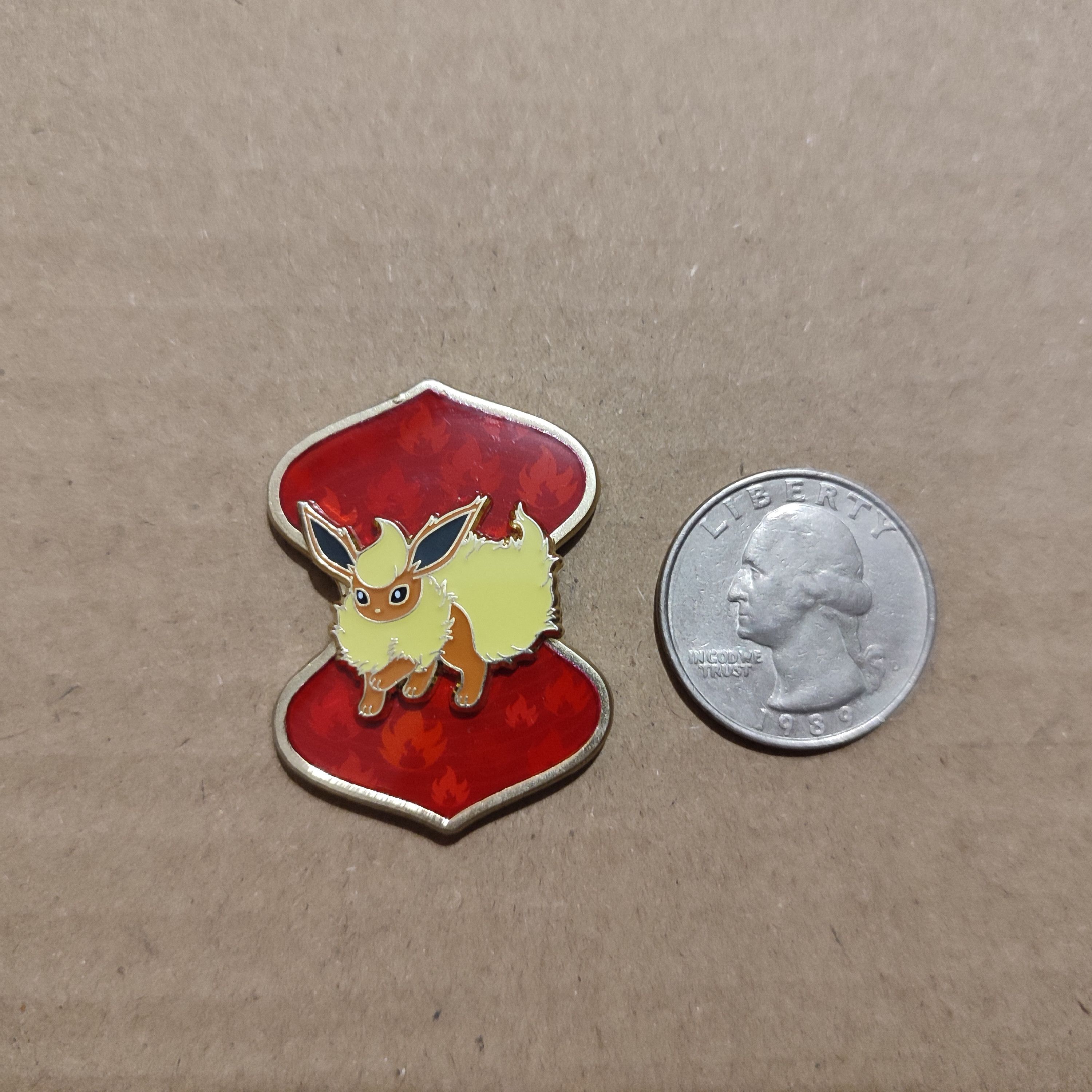 Nintendo Flareon Pokemon Enamel Pin | Grailed