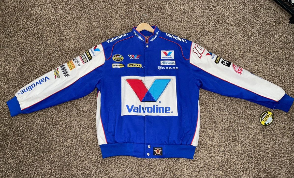 NASCAR NASCAR Valvoline Bomber Jacket JH Design NWT | Grailed