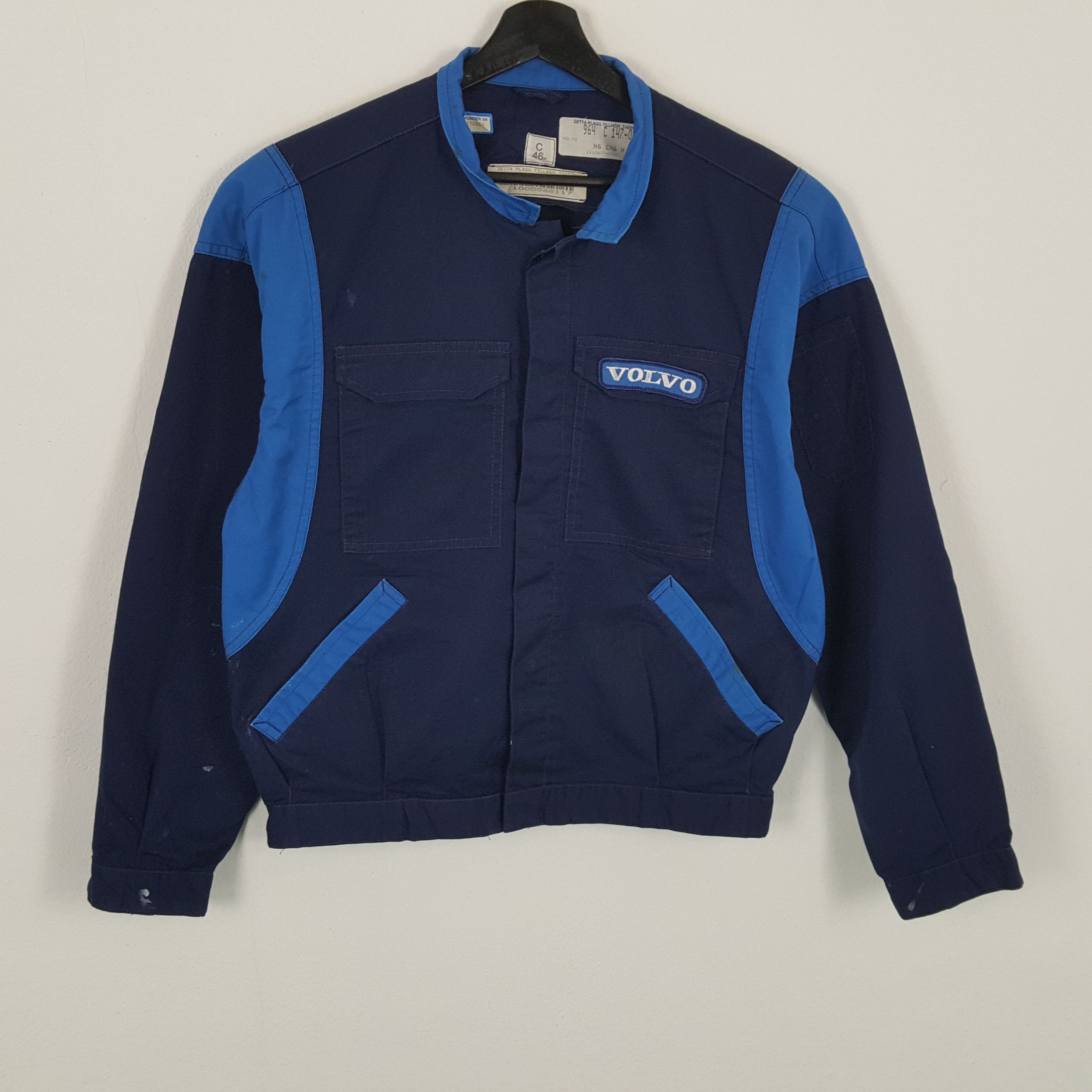 Racing × Vintage × Workers VOLVO Workwear Style Jacket Motorsports ...
