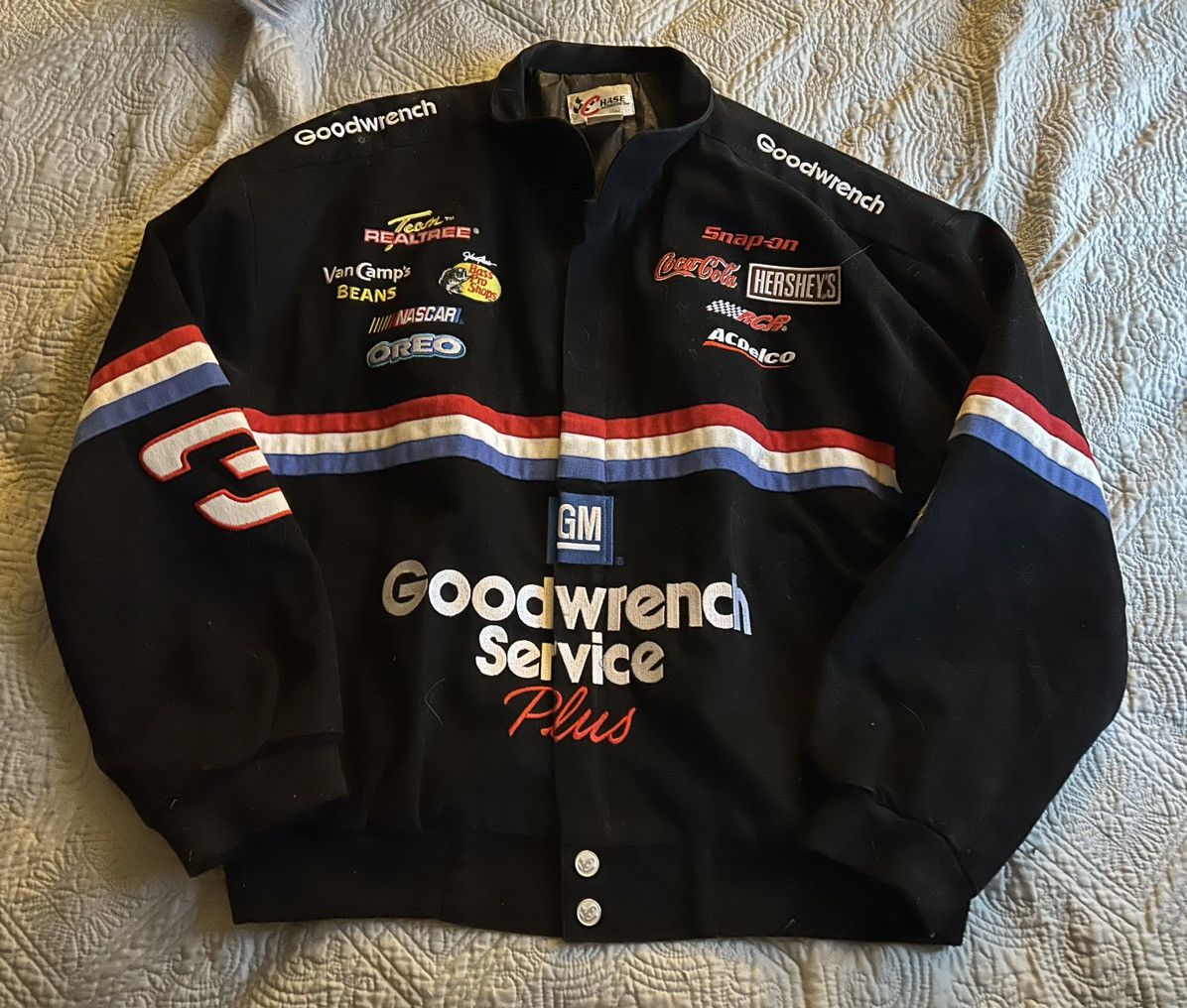 Chase Authentics Dale Earnhardt Sr Nascar Racing Jacket | Grailed