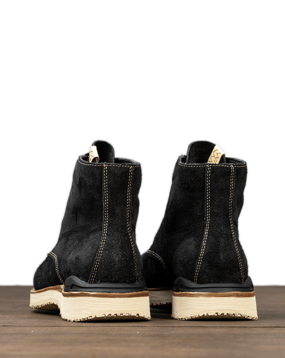Visvim Visvim Virgil Boots - Folk Black Roughout | Grailed
