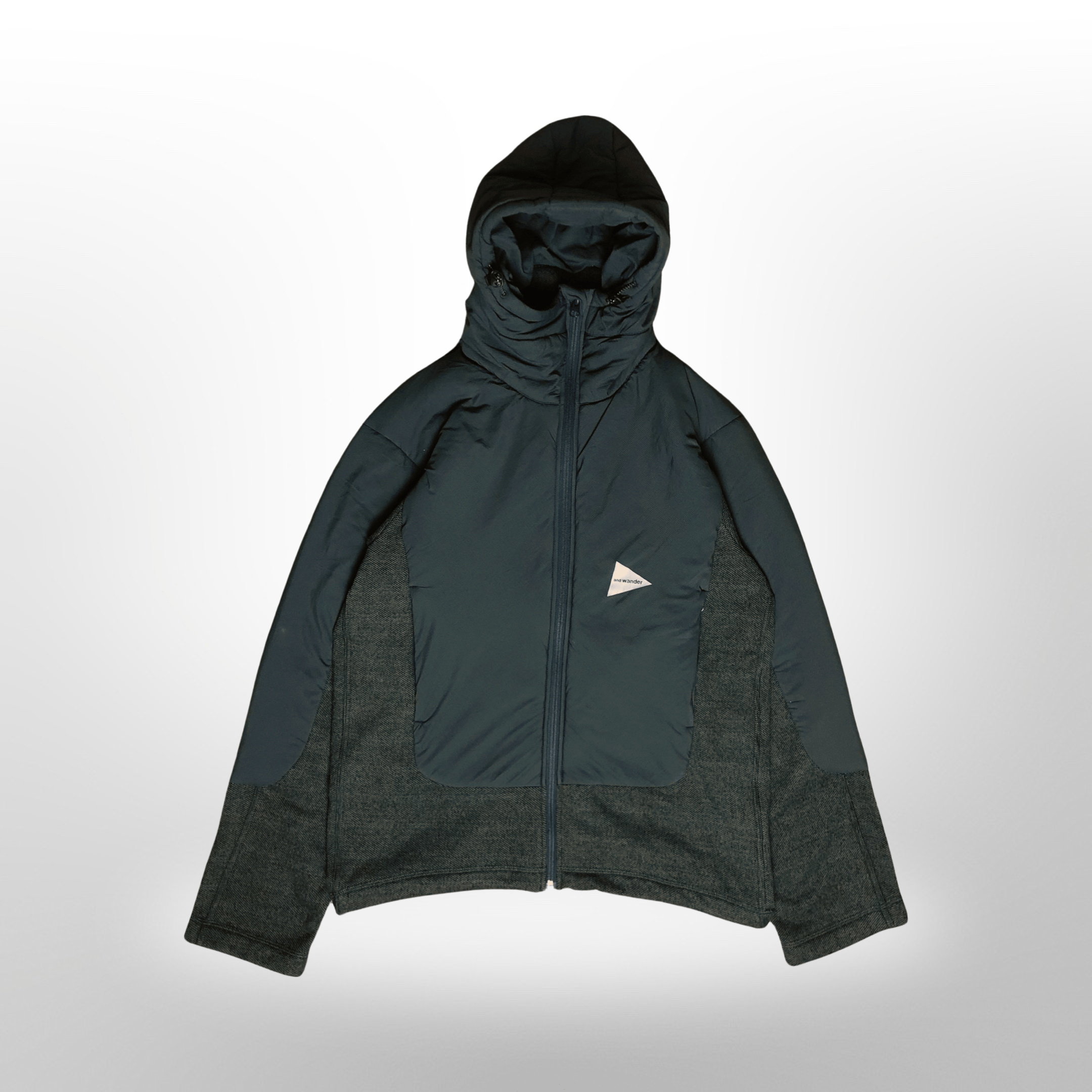 And Wander and WANDER Top Fleece Jacket Black | Grailed