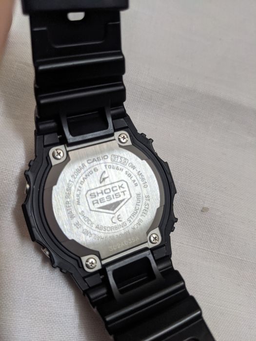 G Shock Casio G-Shock GW-5610-1ER EL Back Light Solar Discontinued ...