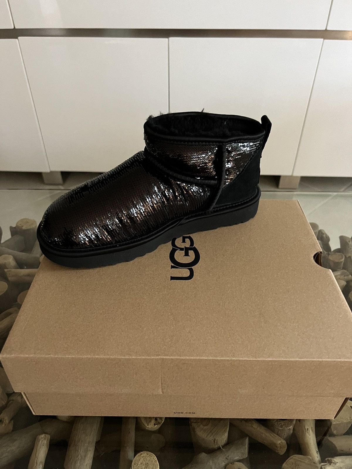 Ugg UGG CLASSIC ULTRA MINI MIRROR BALL | Grailed