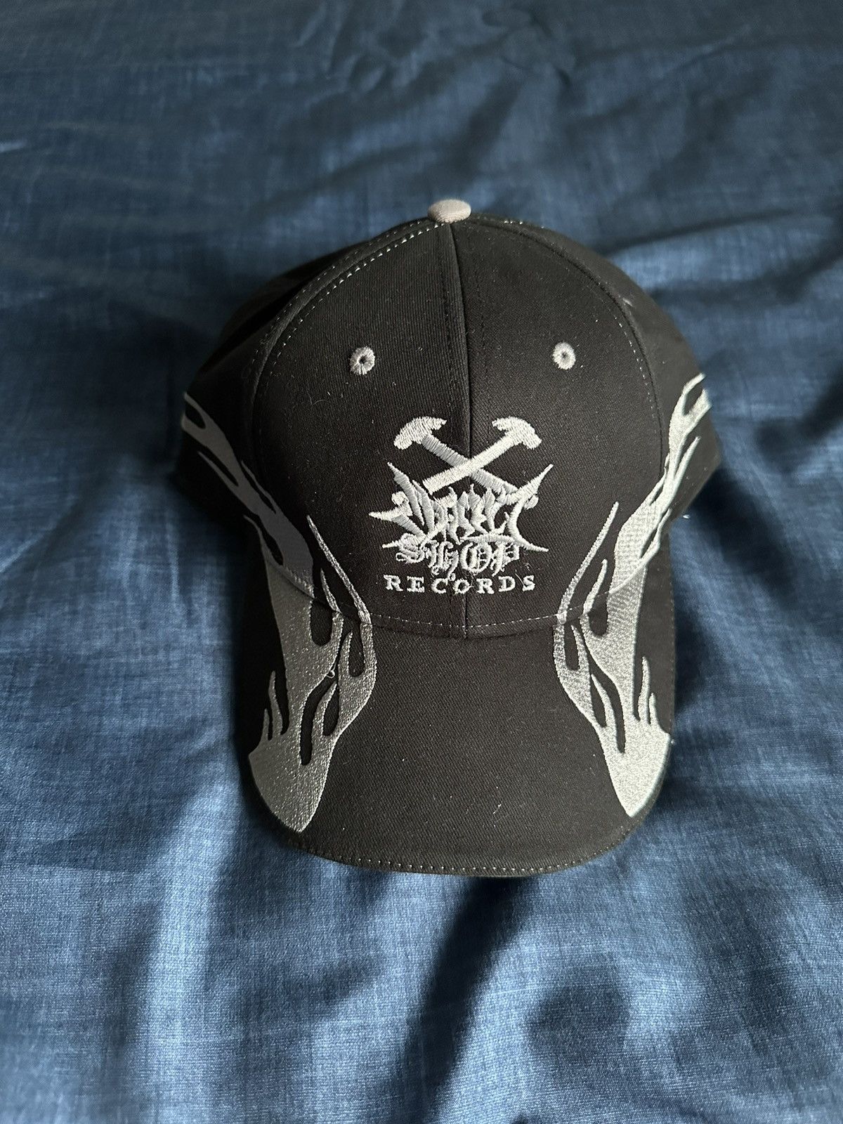 G59 Records × Streetwear Doomshop Records Flame logo hat | Grailed