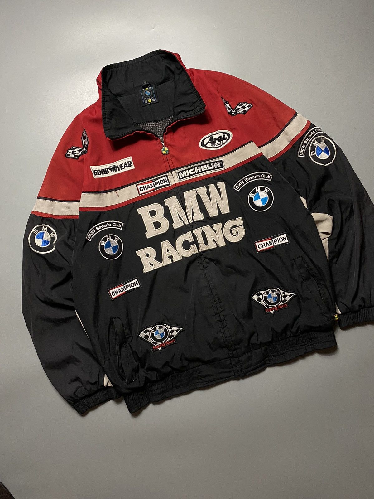Vintage RARE! BMW vintage racing jacket 90s | Grailed