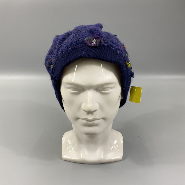 Vintage Rainbow Wool Snow Cap Beanie -BN1126 | Grailed