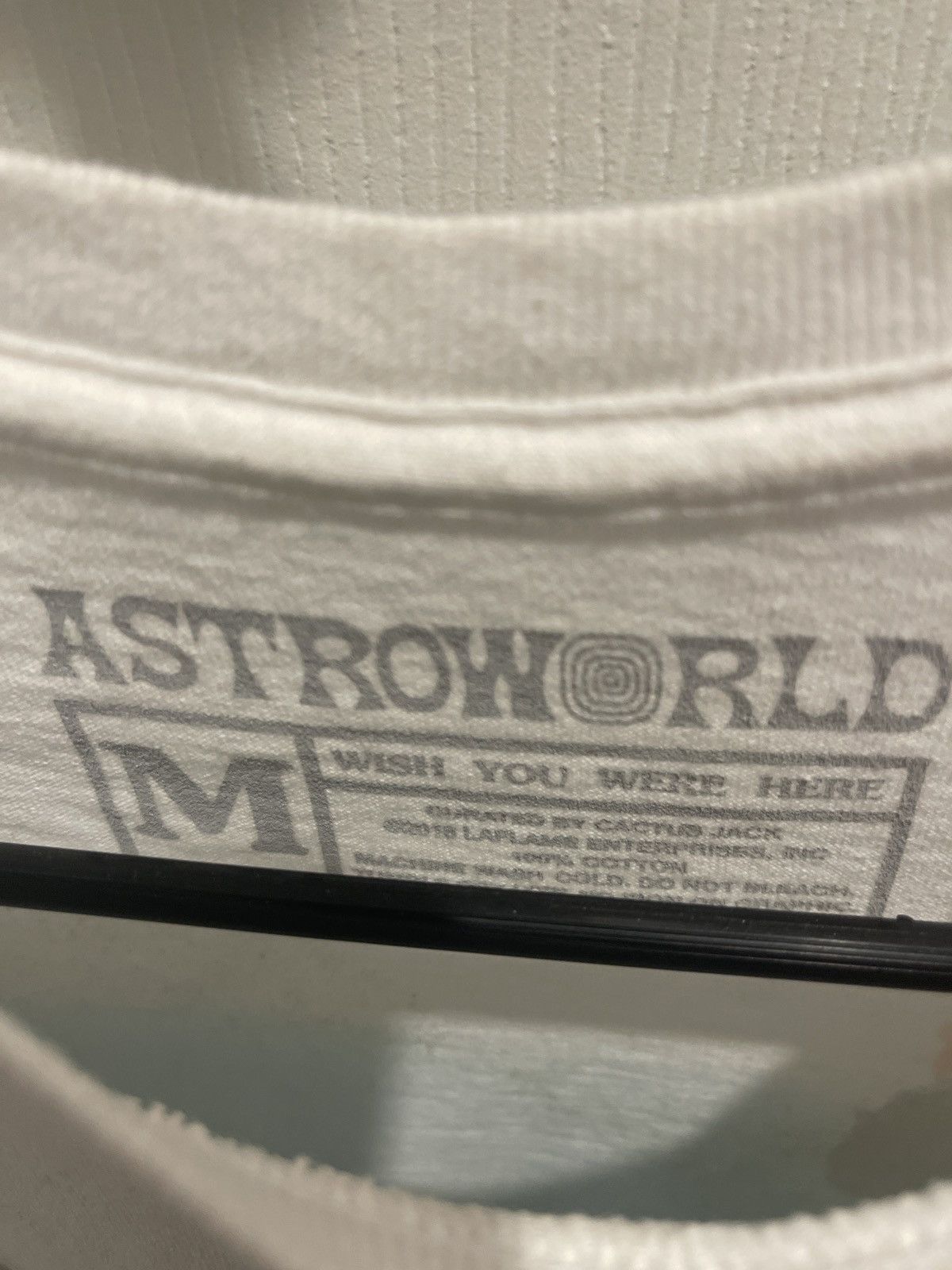 Travis Scott Wish you were here MSG Statue of Liberty | Grailed