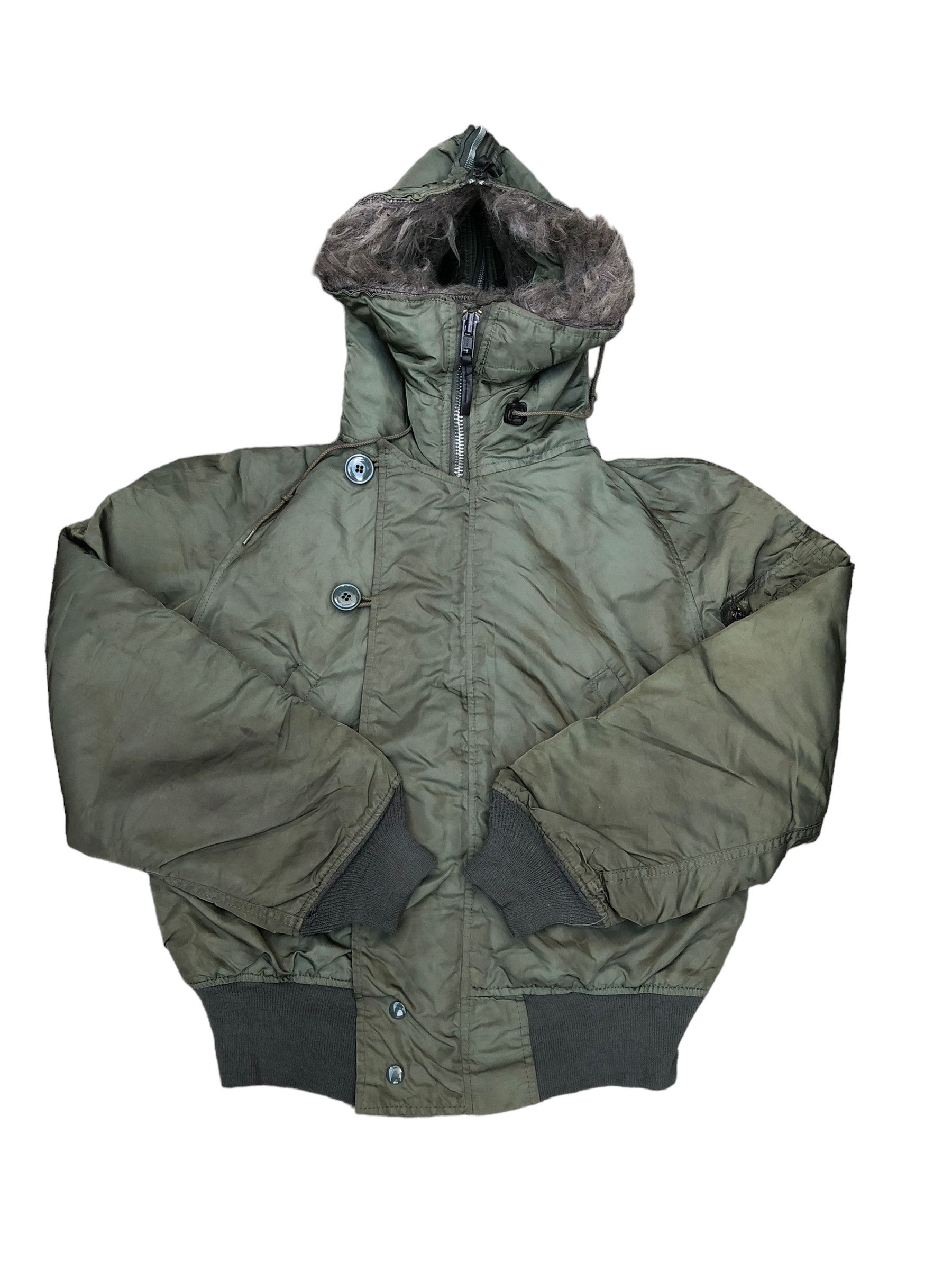 Alpha Industries ALPHA INDUSTRIES Type N2B Military Bomber Jacket Parka ...