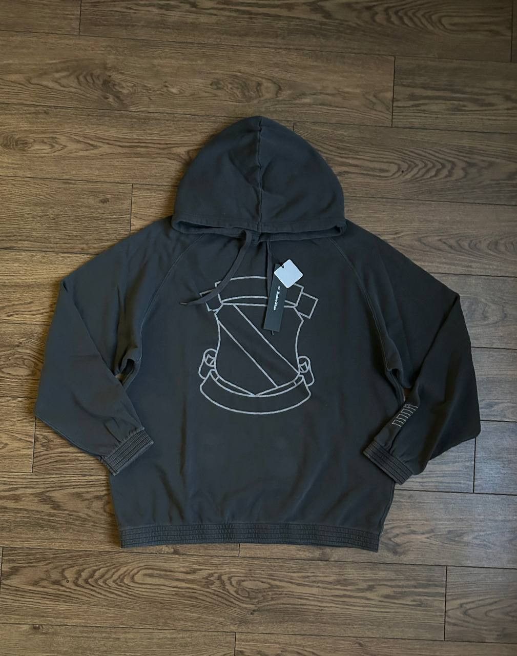 Number (N)ine number nine shield hoodie | Grailed