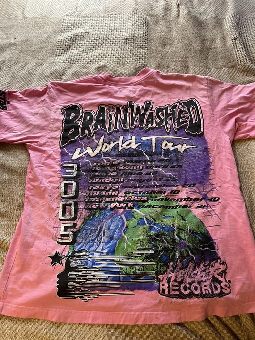 HELLSTAR HellStar Brainwashed World Tour Tee Shirt | Grailed