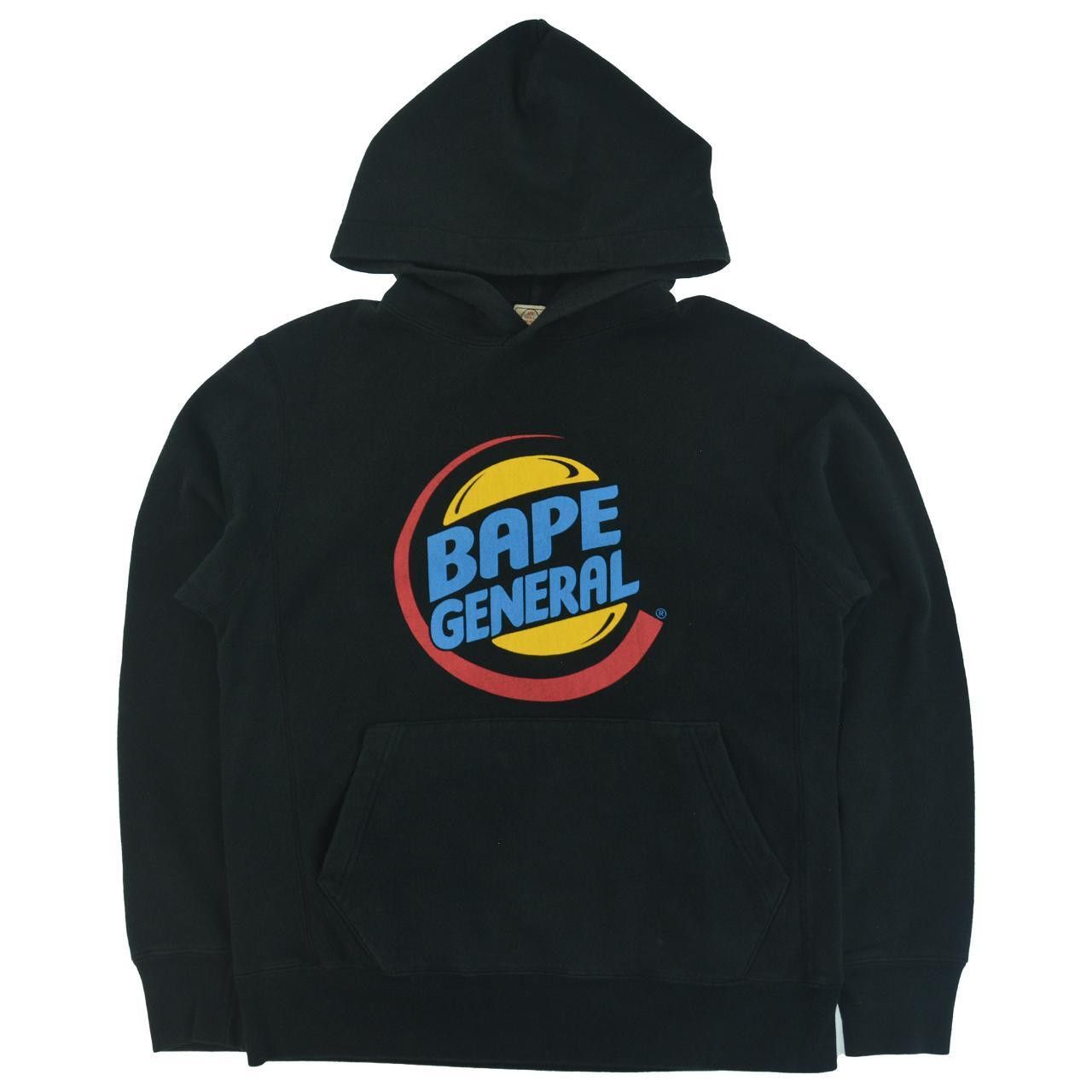 Bape Vintage BAPE Burger King Logo Hoodie Size S | Grailed