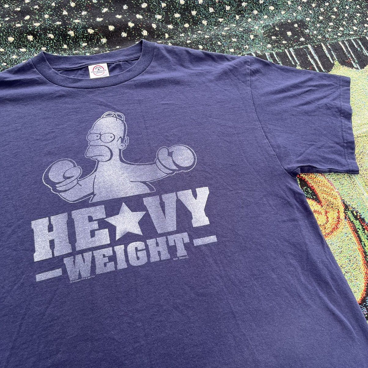 Vintage 2007 Homer Simpson “Heavy Weight” The Simpsons Tee | Grailed