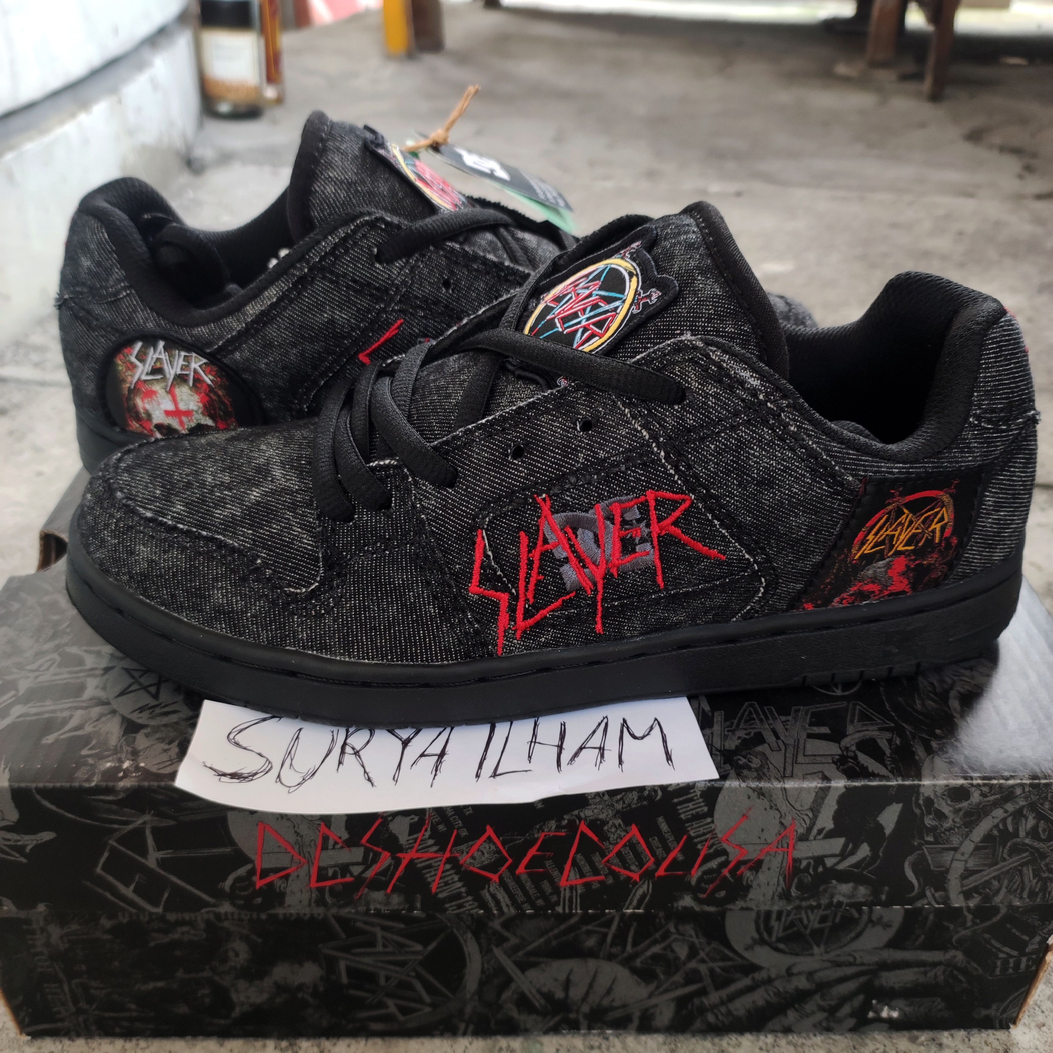 Dc × Slayer DC Shoes x SLAYER Manteca | Grailed