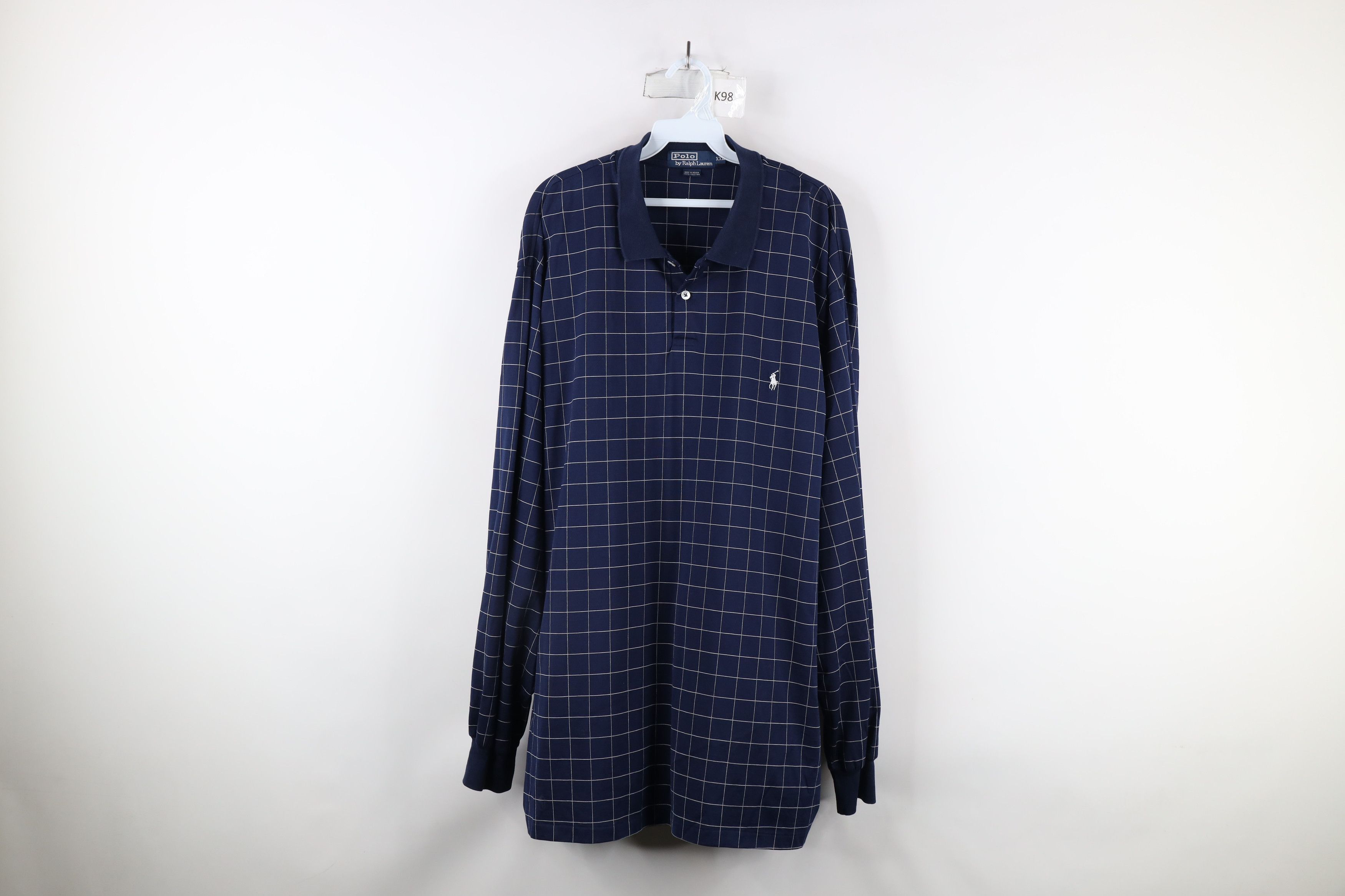 Ralph Lauren × Vintage Vintage 90s Ralph Lauren Long Sleeve Polo Shirt ...