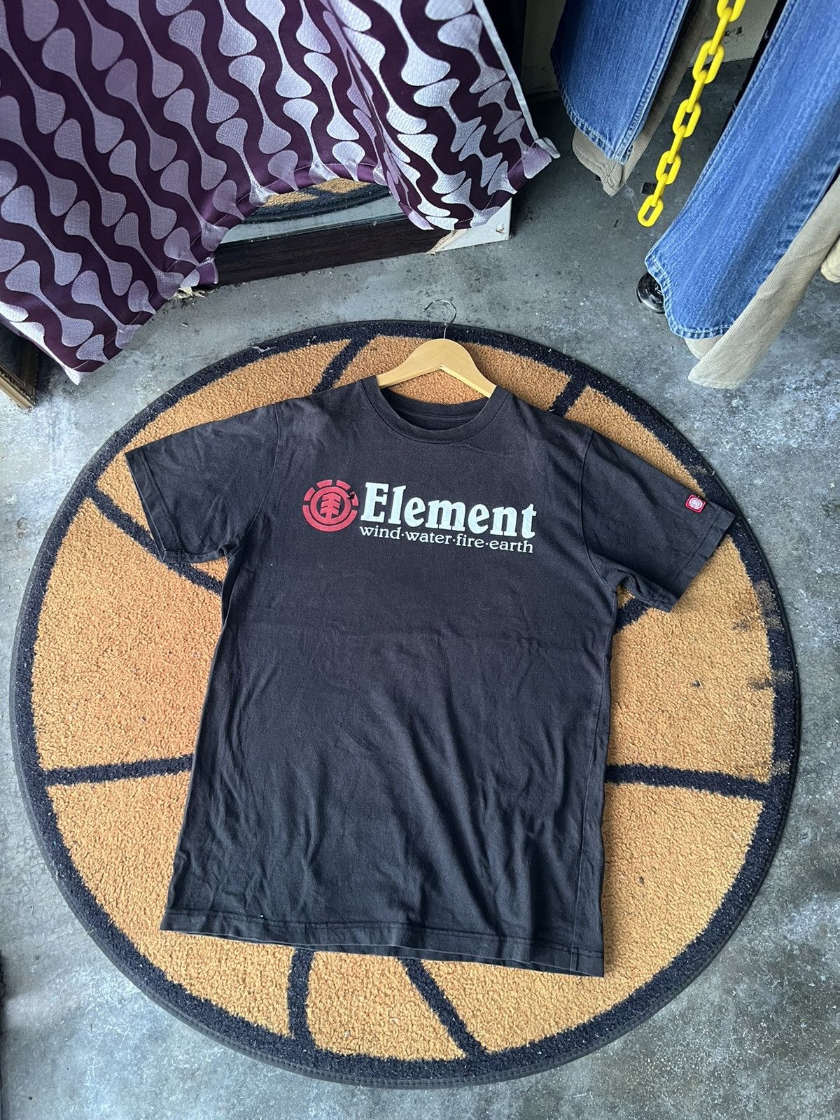 Element 🔥Distressed Element Logo Tees | Grailed