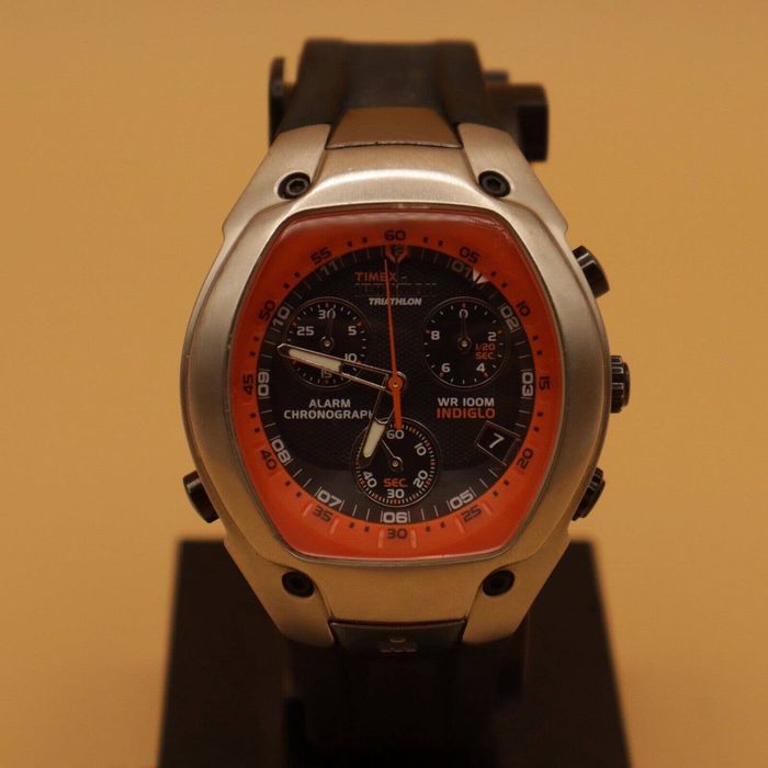 Timex Timex Ironman Triathlon Watch Quartz Orange Running | Grailed