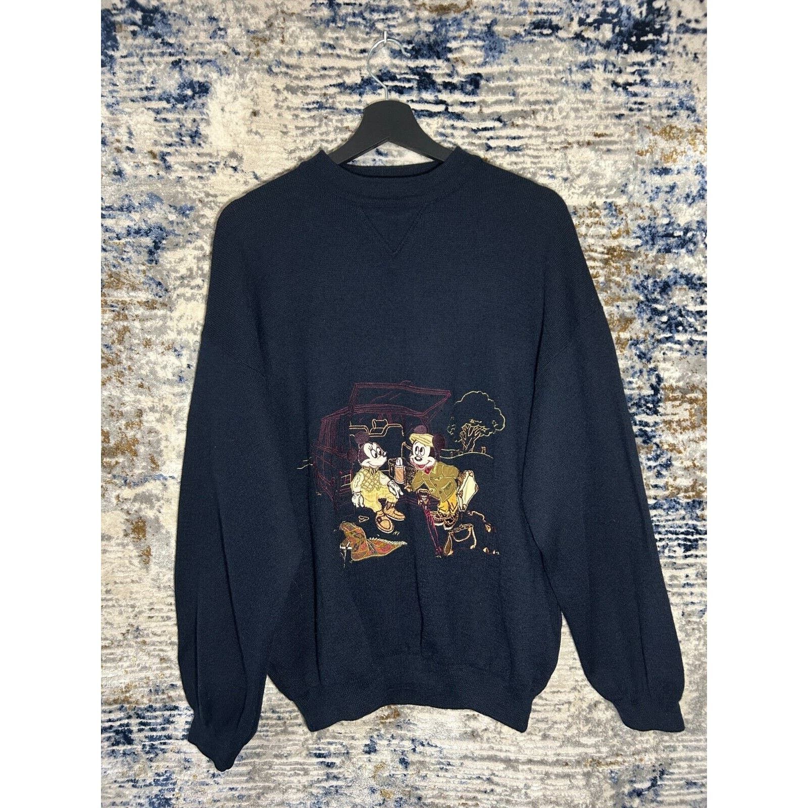 Disney × Vintage DONALDSON VINTAGE DISNEY MICKEY MOUSE SWEATER 90S 80S ...
