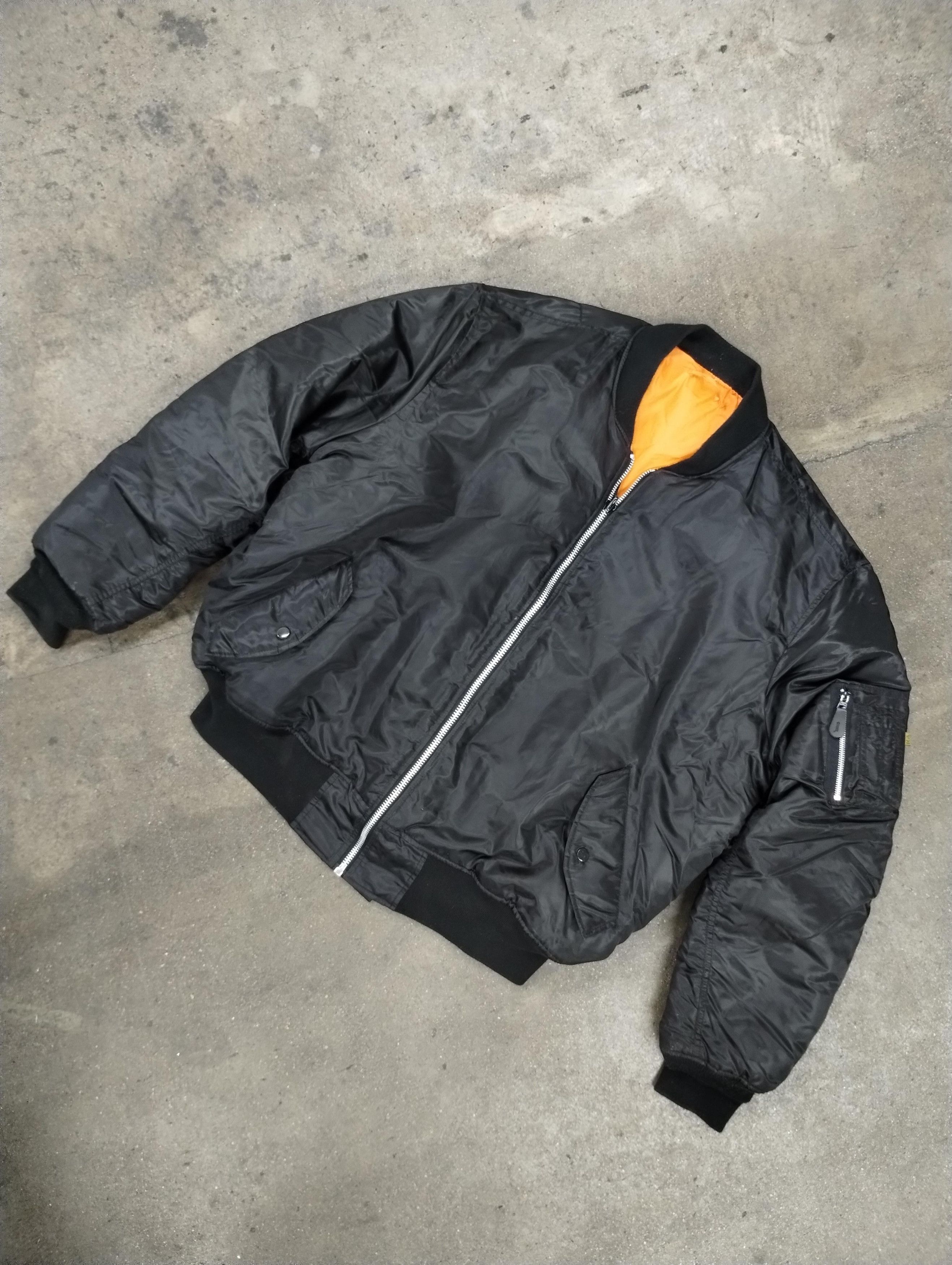 Vintage Vintage Knox Armory Ma-1 Reversible Bomber Jacket | Grailed