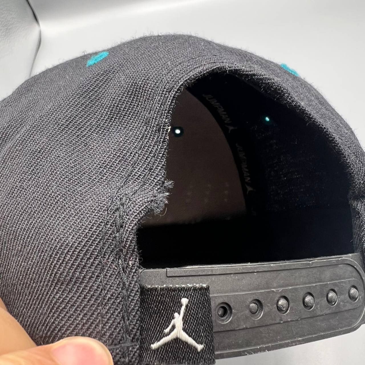Jordan Brand Air Jordan Hat Men Aqua Grape Cement Elephant Snap Back ...