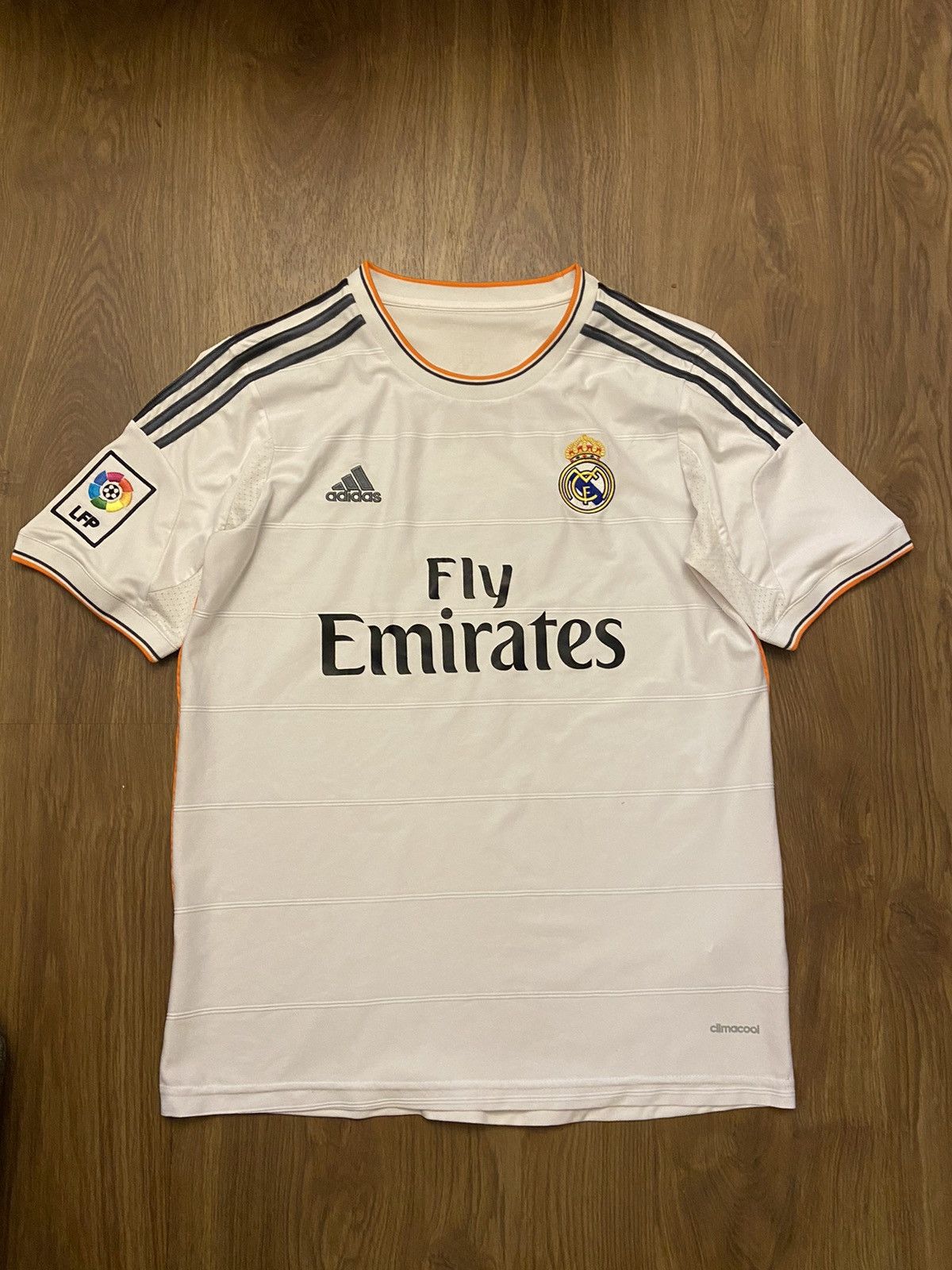 Vintage REAL MADRID ADIDAS BALE #11 SOCCER FOOTBALL JERSEY LA LIGA ...