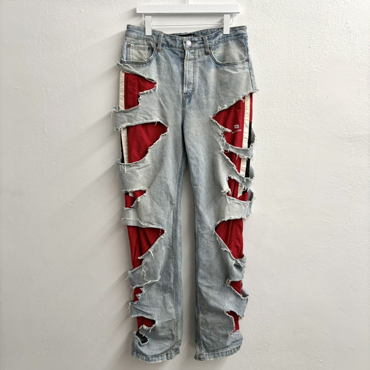 Balenciaga Balenciaga Slashed Denim FW2021 | Grailed