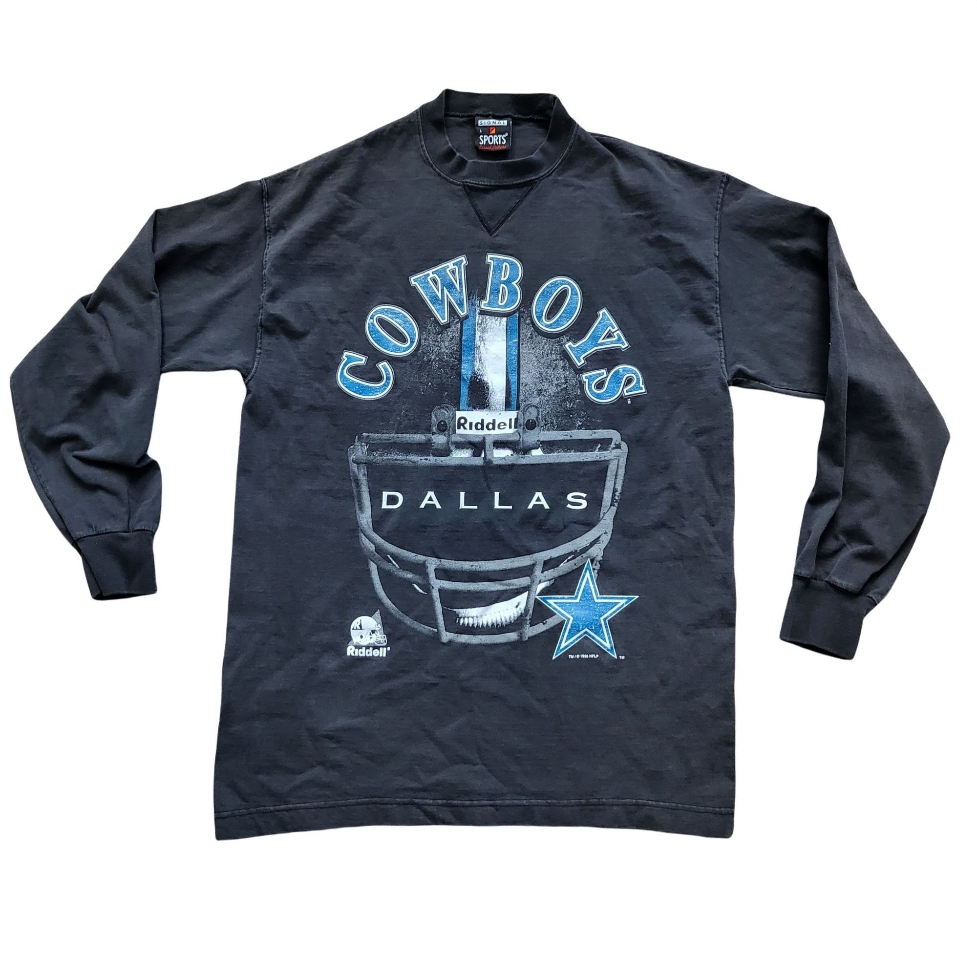 Vintage NFL Dallas Cowboys Football Helmet Vintage 90s 1996 Riddell ...
