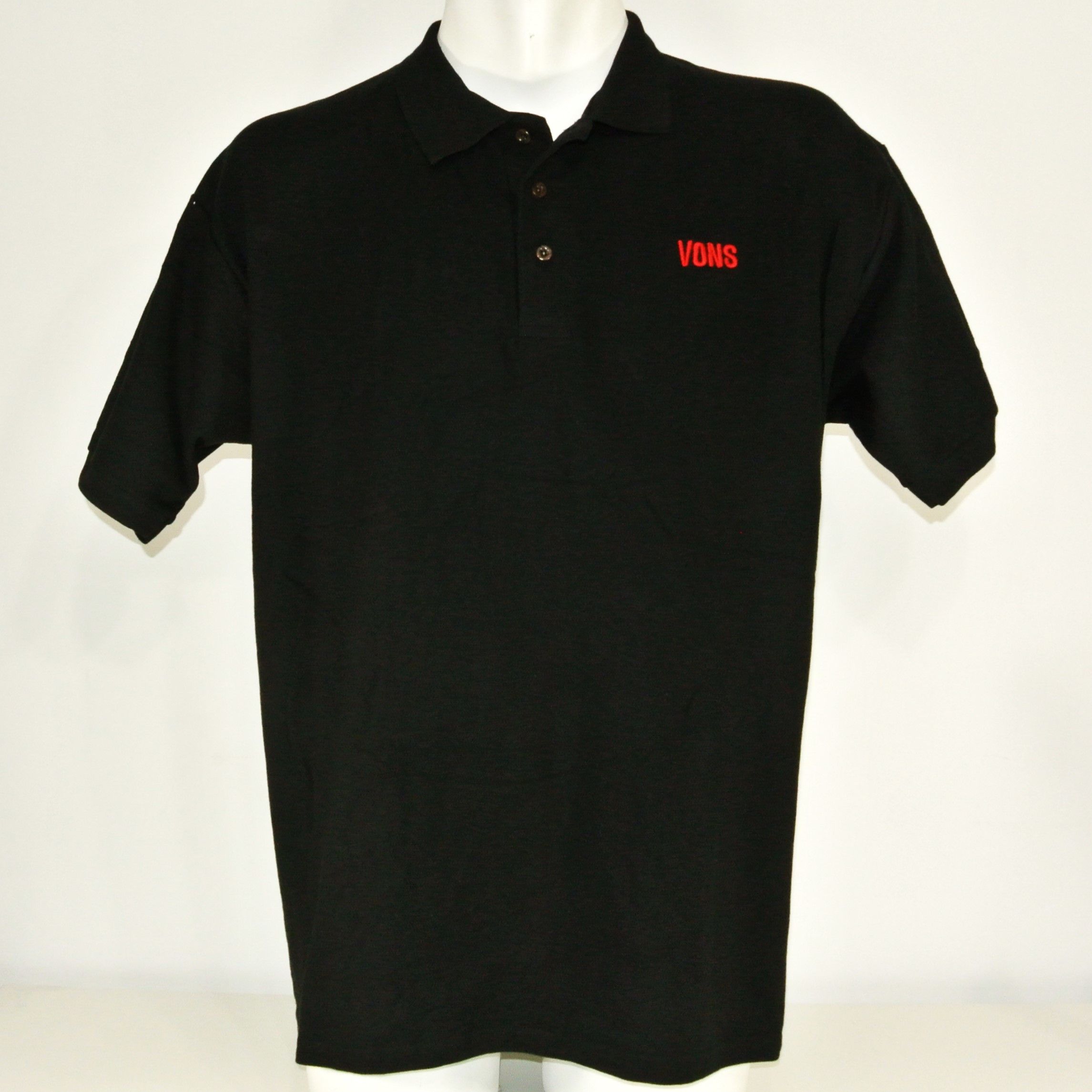 Other VONS Grocery Store Employee Uniform Black Polo Shirt | Grailed