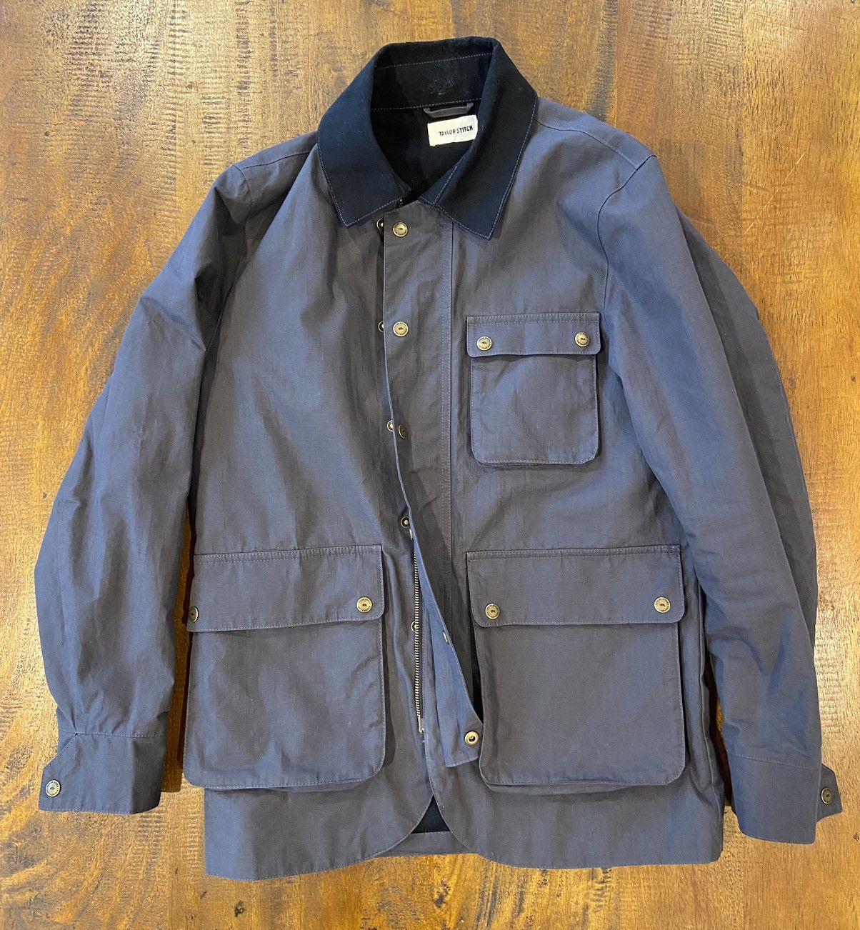 Taylor Stitch Taylor Stitch Rover Jacket Slate Dry Wax Ripstop 38/S ...