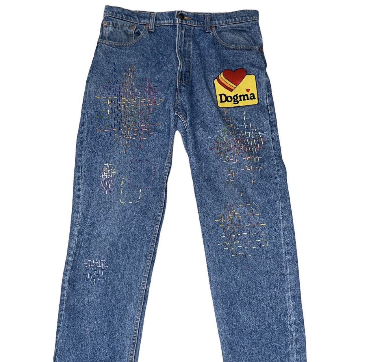 Kentucky Boy Tyler Kentucky Boy Tyler Mock v1 Embroidery Dogma Denim ...