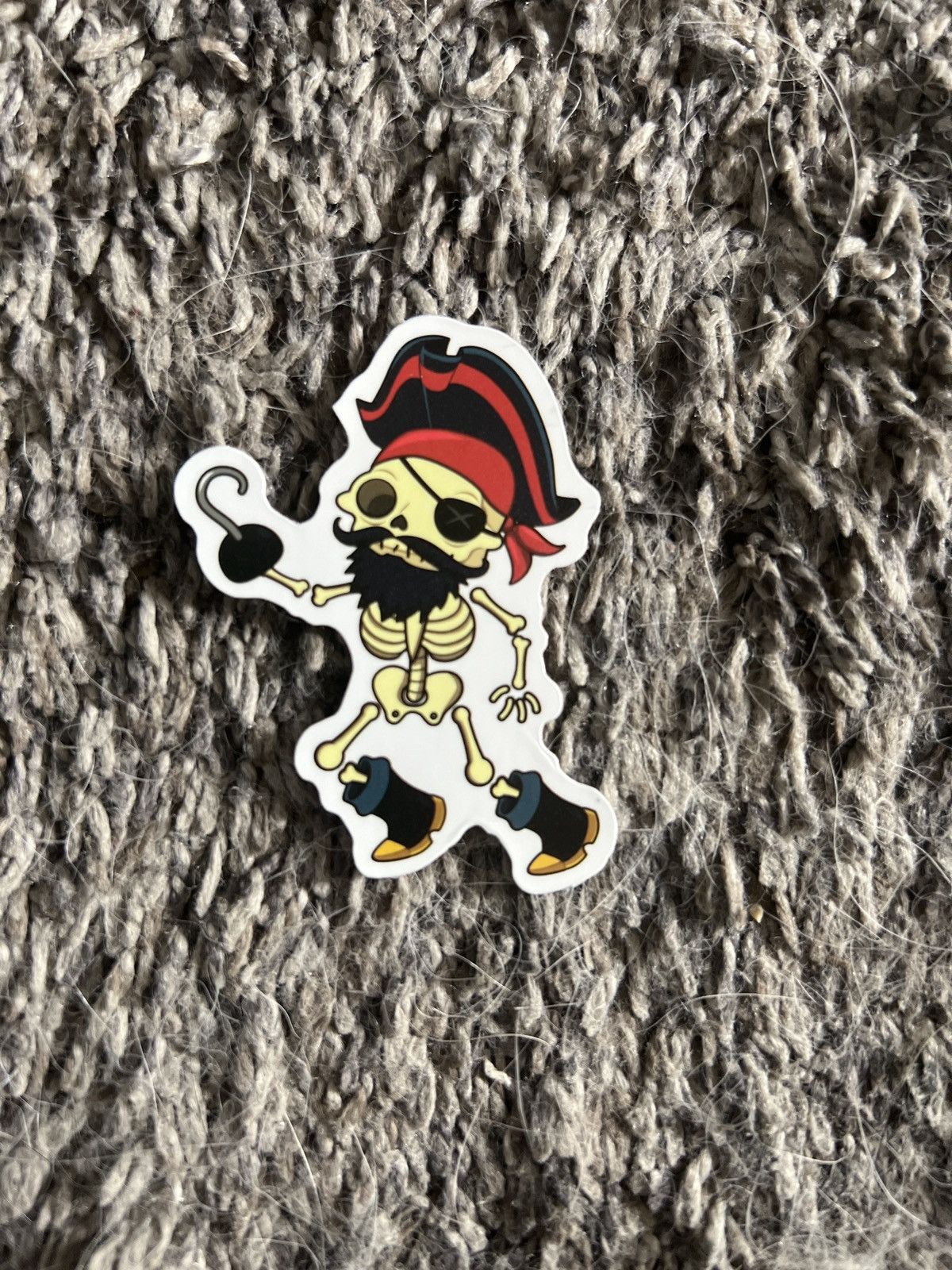 Hypebeast Pirate Skeleton Sticker | Grailed