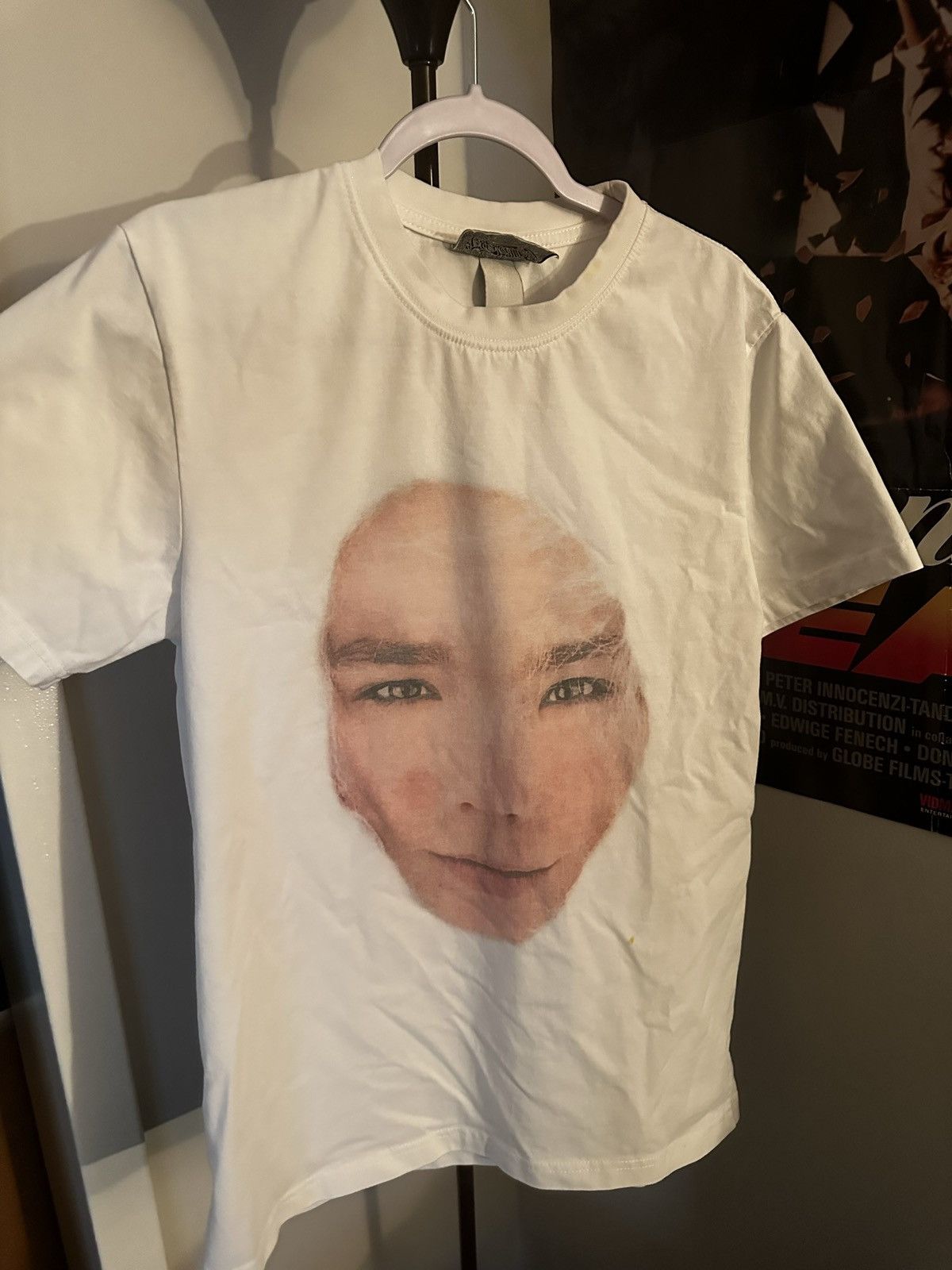 Band Tees × Streetwear BJORK WHITE TEE VINTAGE | Grailed