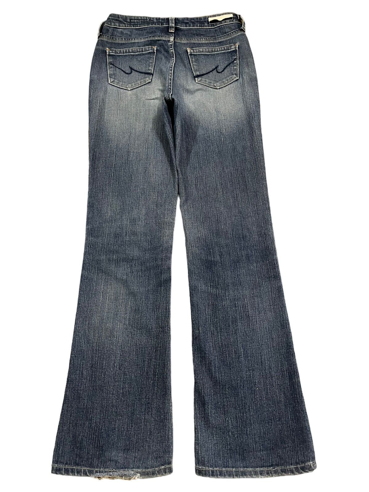 Hype Vintage Japanese Brand Blue Wash Style Flare Jeans | Grailed