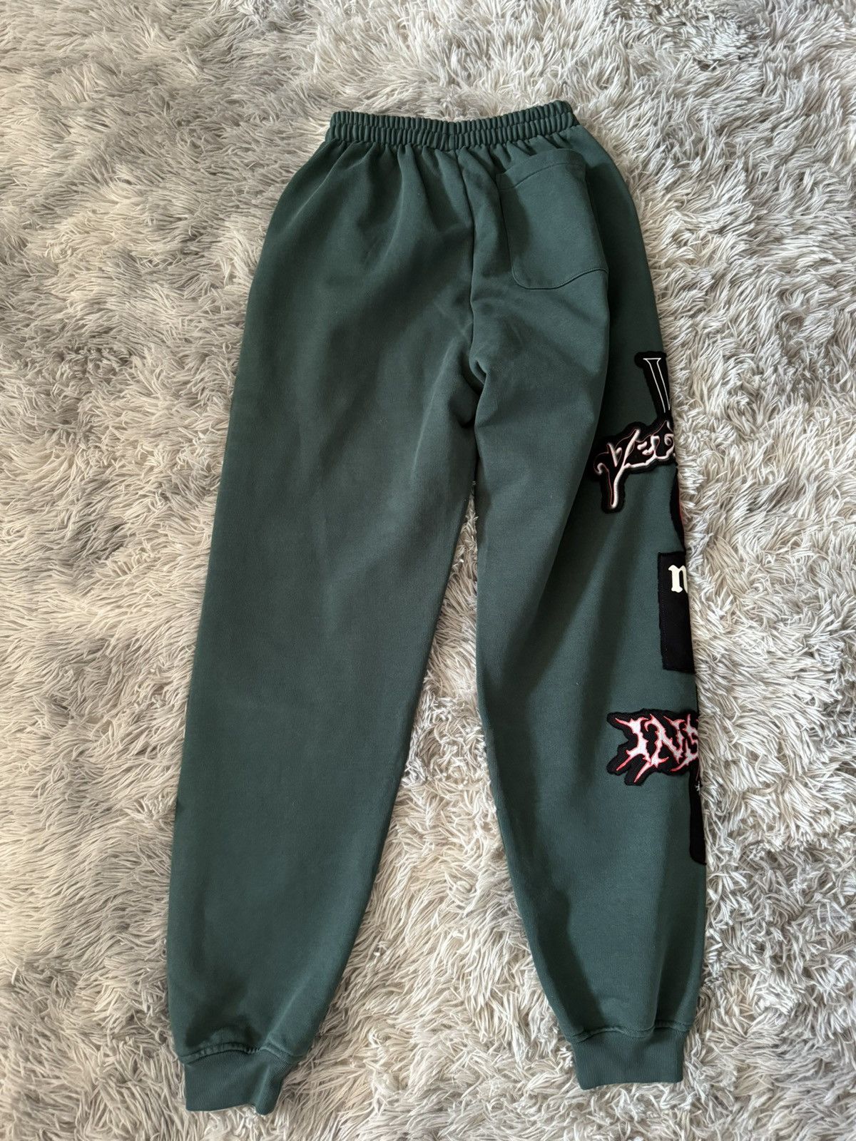 Vetements metal patched pants | Grailed
