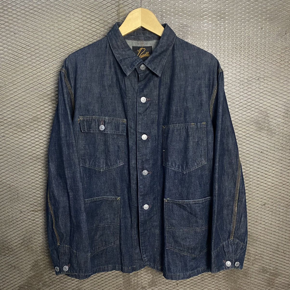 Needles × Streetwear Needles Jacket Needle Chore Jacket Needle Four ...