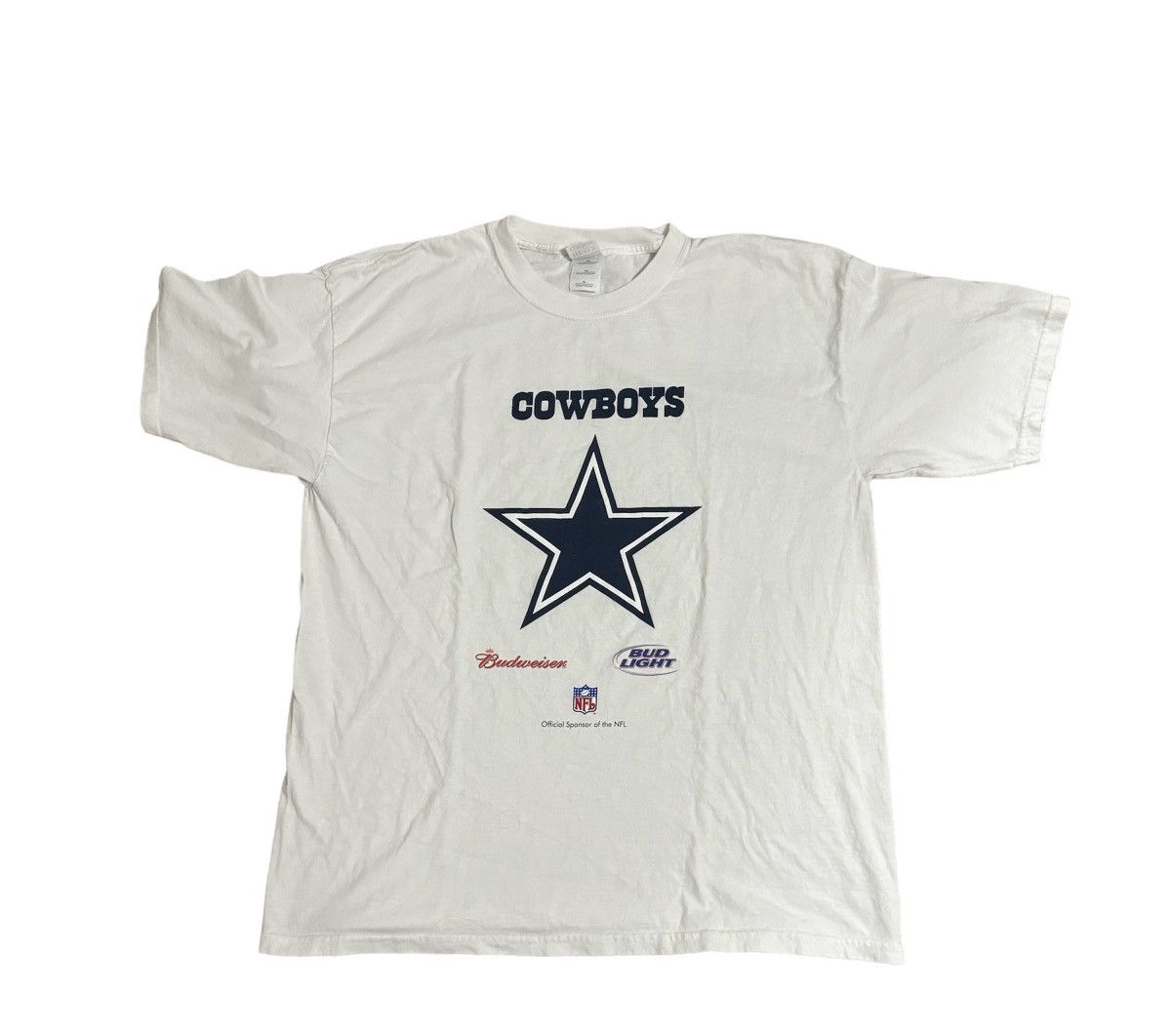Vintage Early 2000s Dallas Cowboys Graphic T-Shirt | Grailed